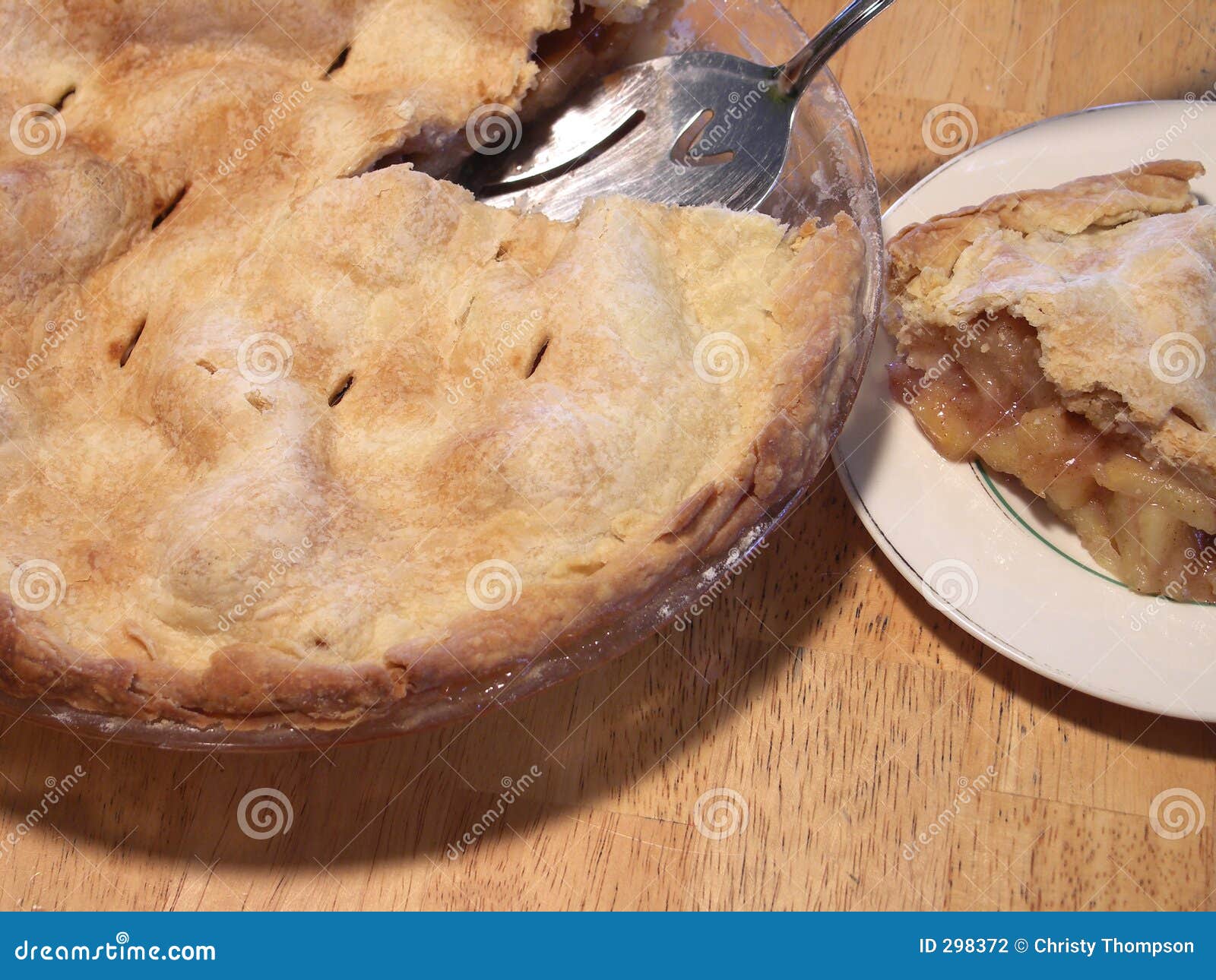 Slice of pie stock photo. Image of baking, health, plate - 298372