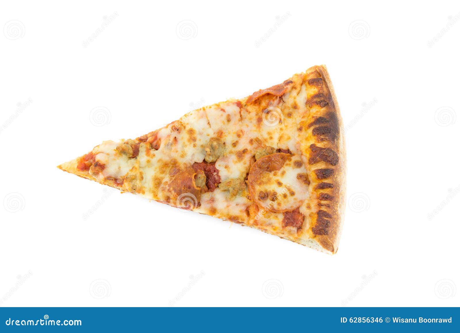 Slice Piece of Pizza Isolate Background Stock Photo - Image of food ...