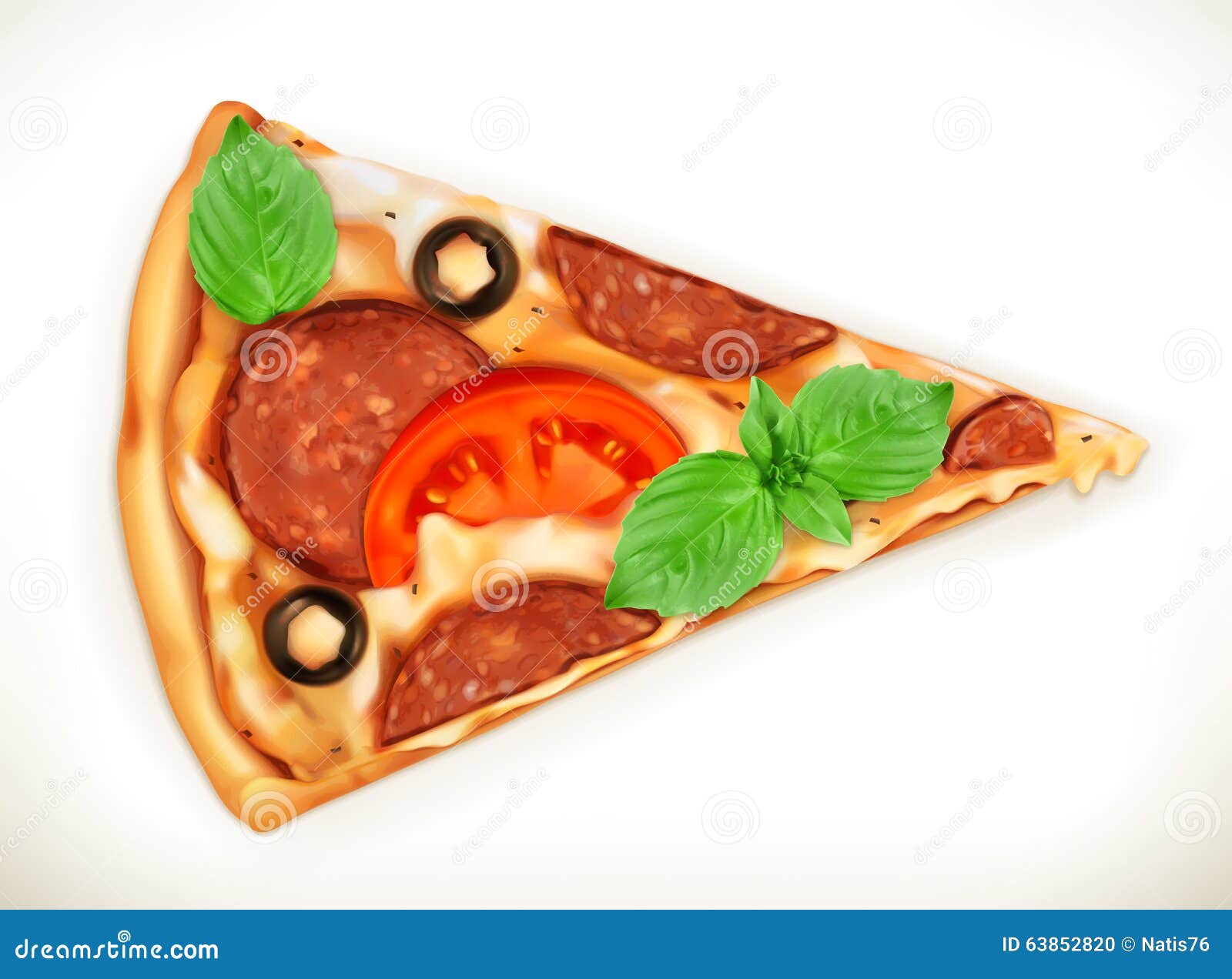 Pizza Realistic Stock Illustrations – 3,047 Pizza Realistic Stock ...