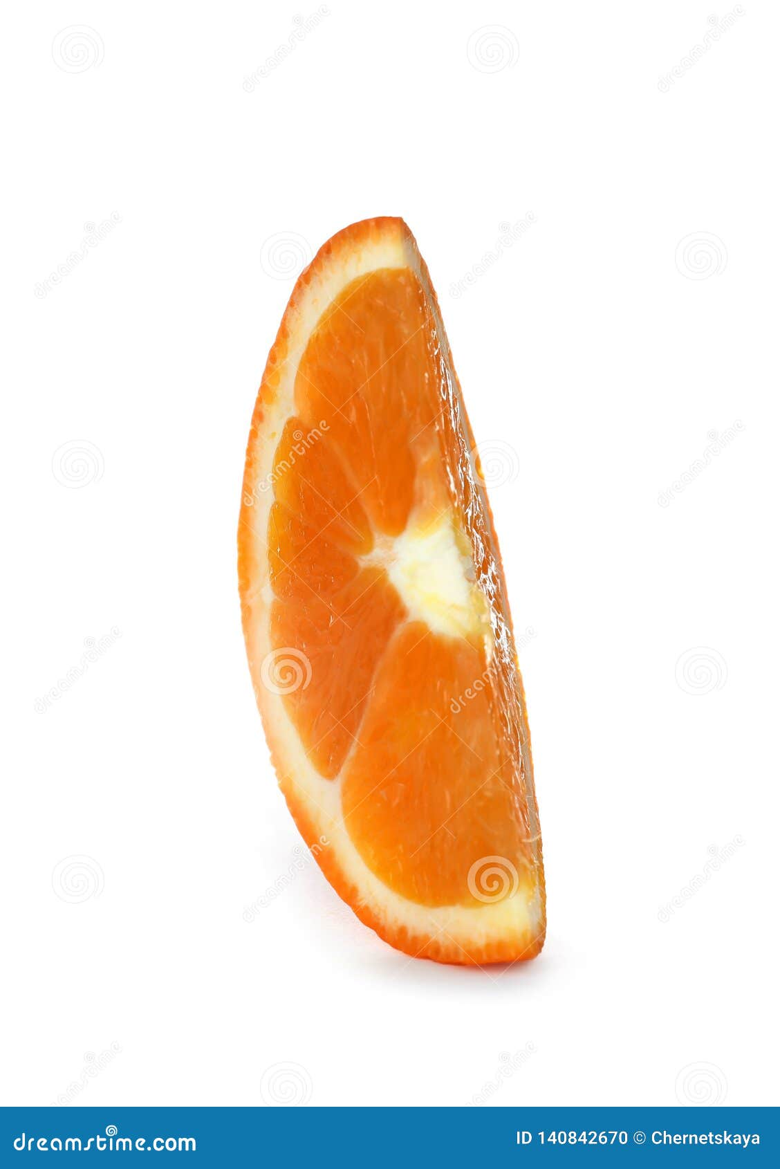 Slice of ripe orange stock photo. Image of orange, flavor - 140842670