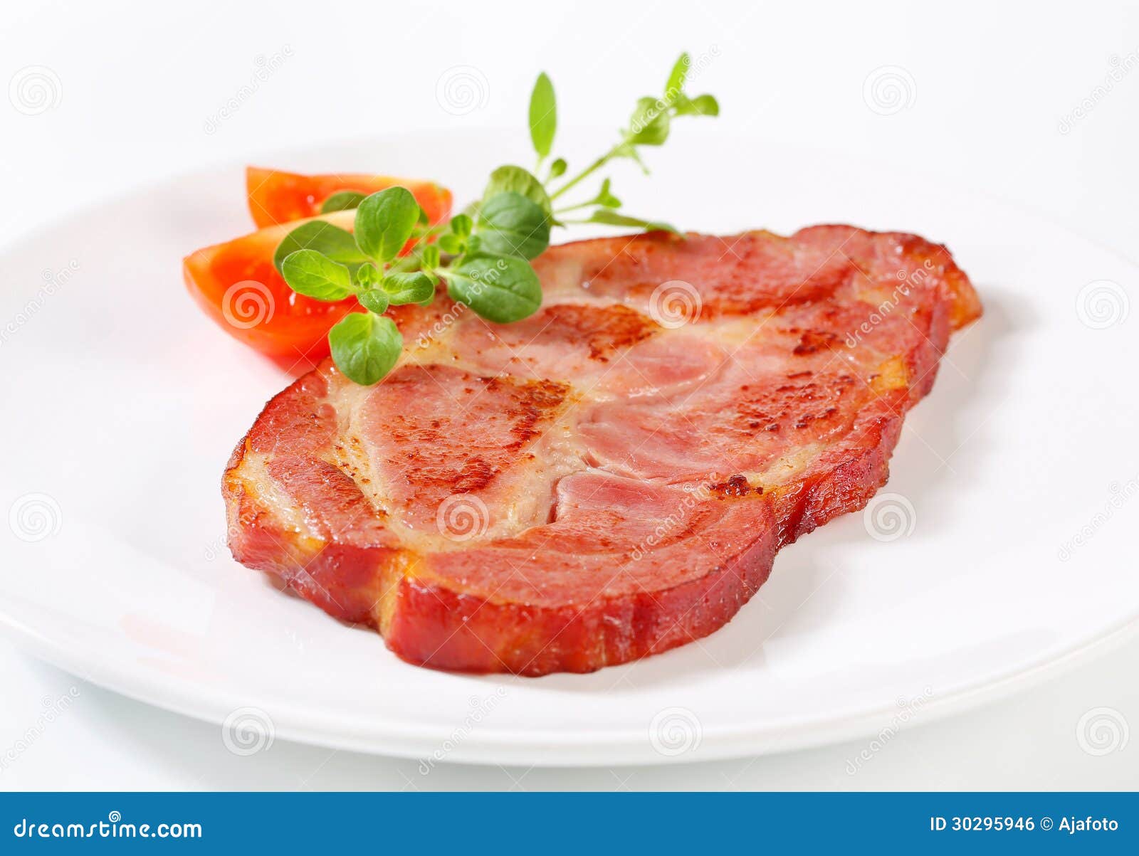 Smoked pork neck stock photo. Image of cooked, roasted - 30295946