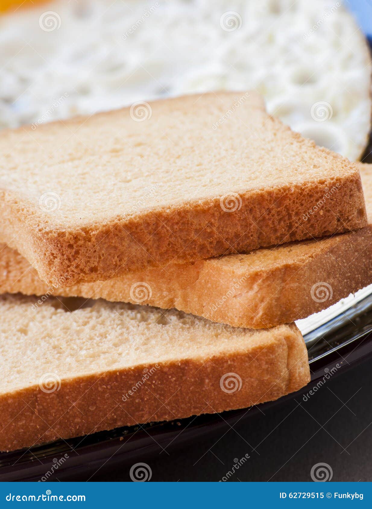 Slice toast bread stock image. Image of toast, toasted - 62729515