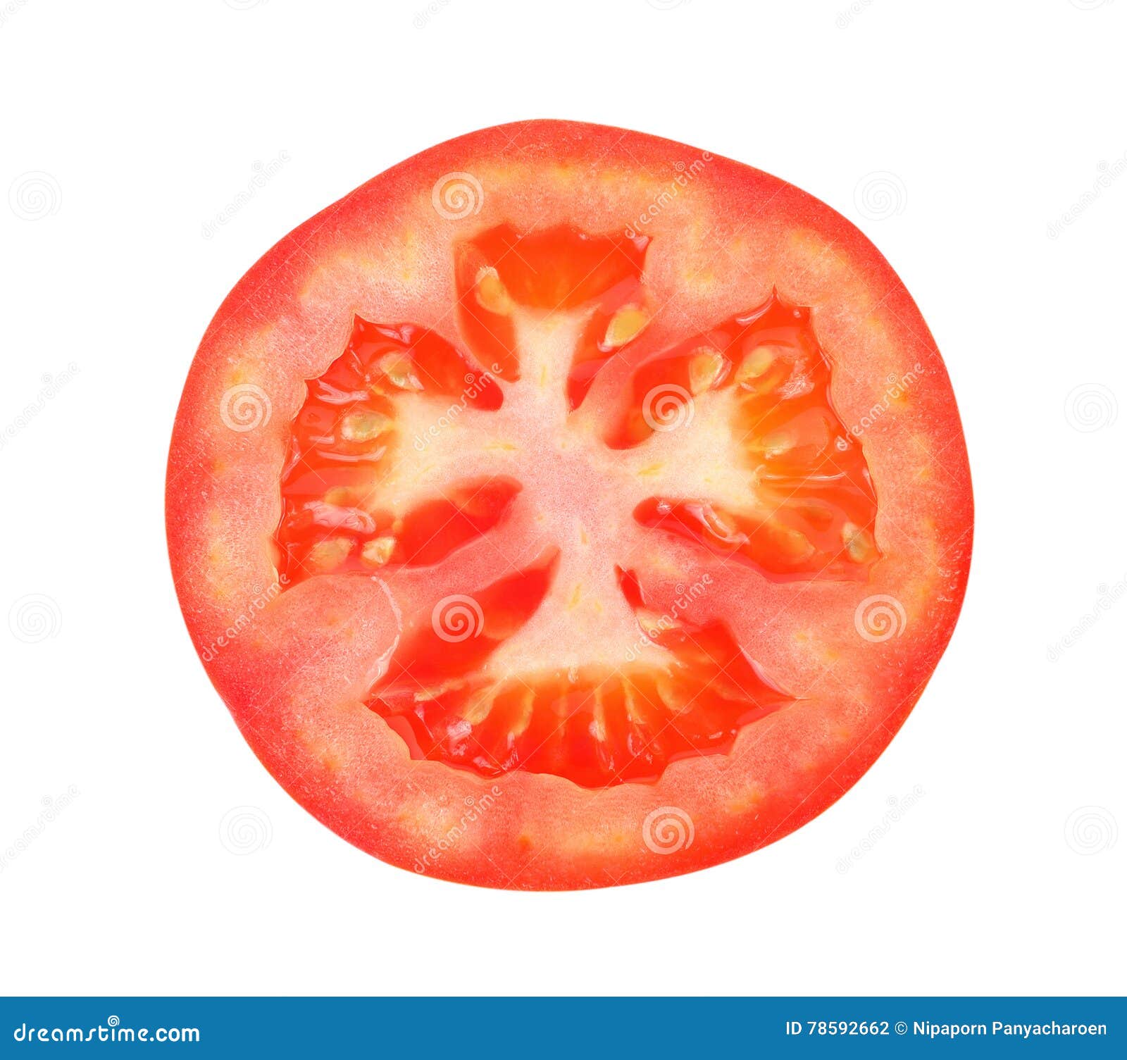 Slice of tomato stock photo. Image of ingredient, dieting - 78592662