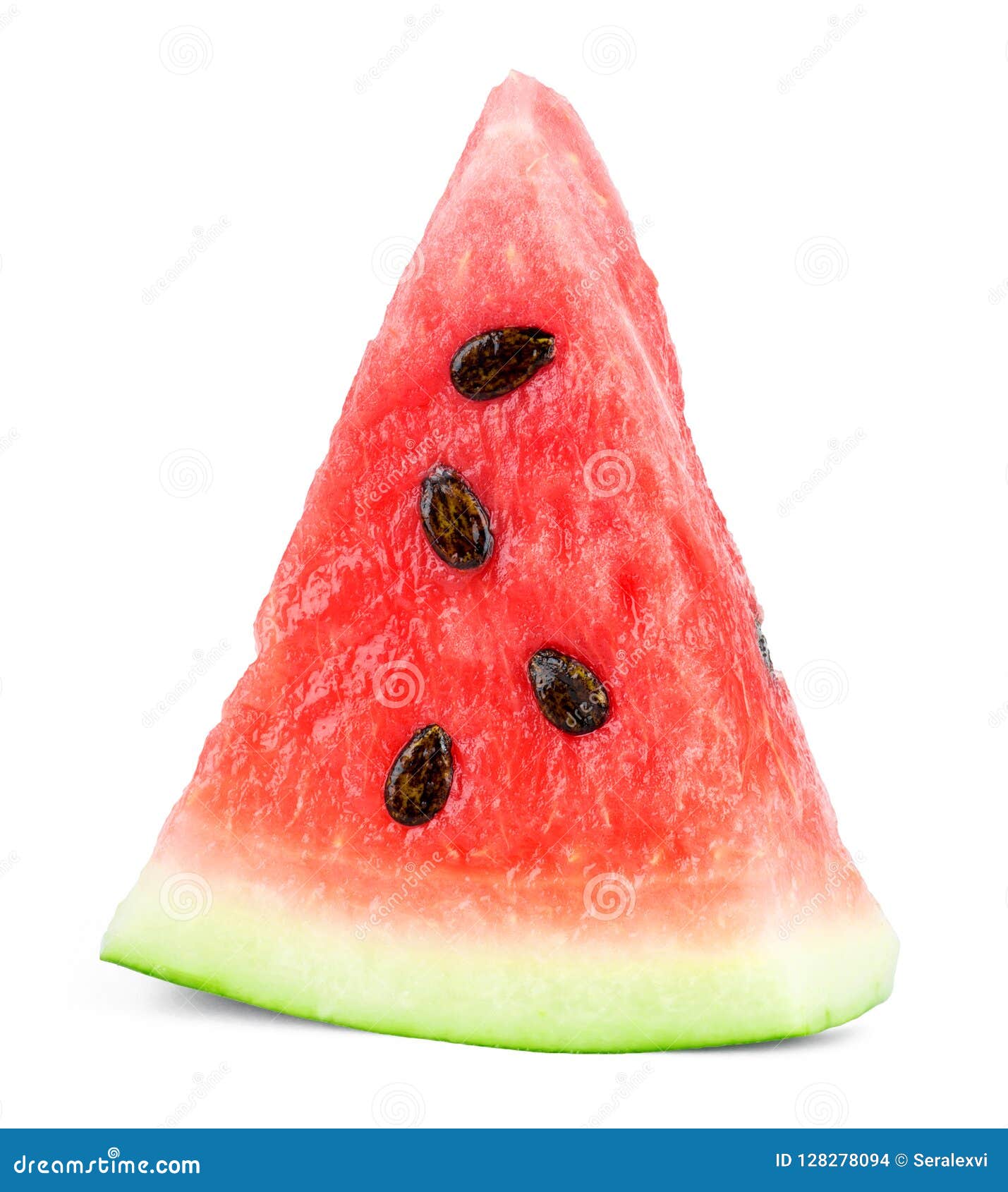 Slice of watermelon fruit stock photo. Image of freshness - 128278094