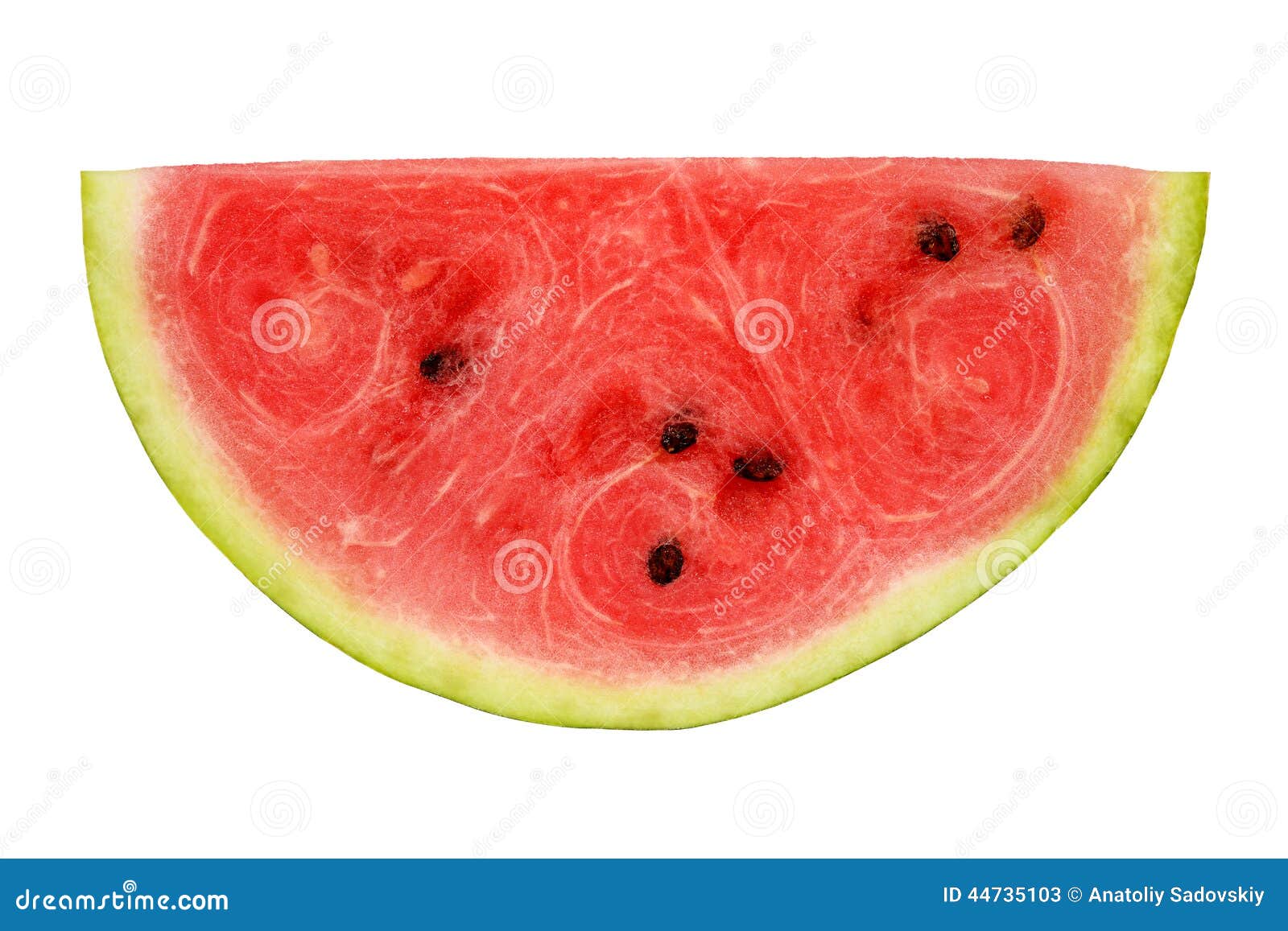 Slice of watermelon stock image. Image of closeup, ripe - 44735103