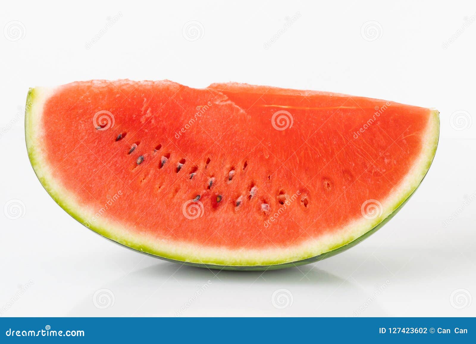 Slice of watermelon stock photo. Image of fruit, diet - 127423602
