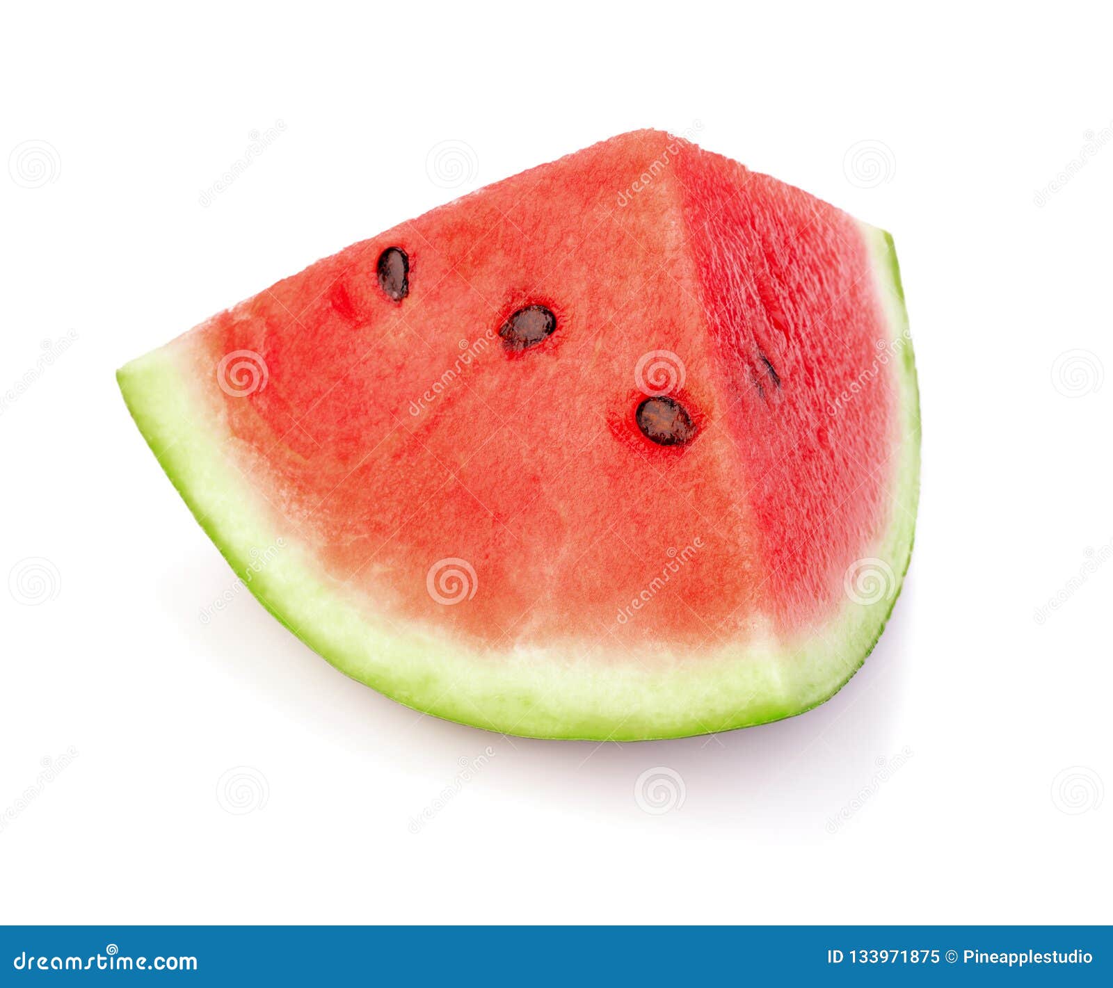 Slice of watermelon stock image. Image of fresh, summer - 133971875