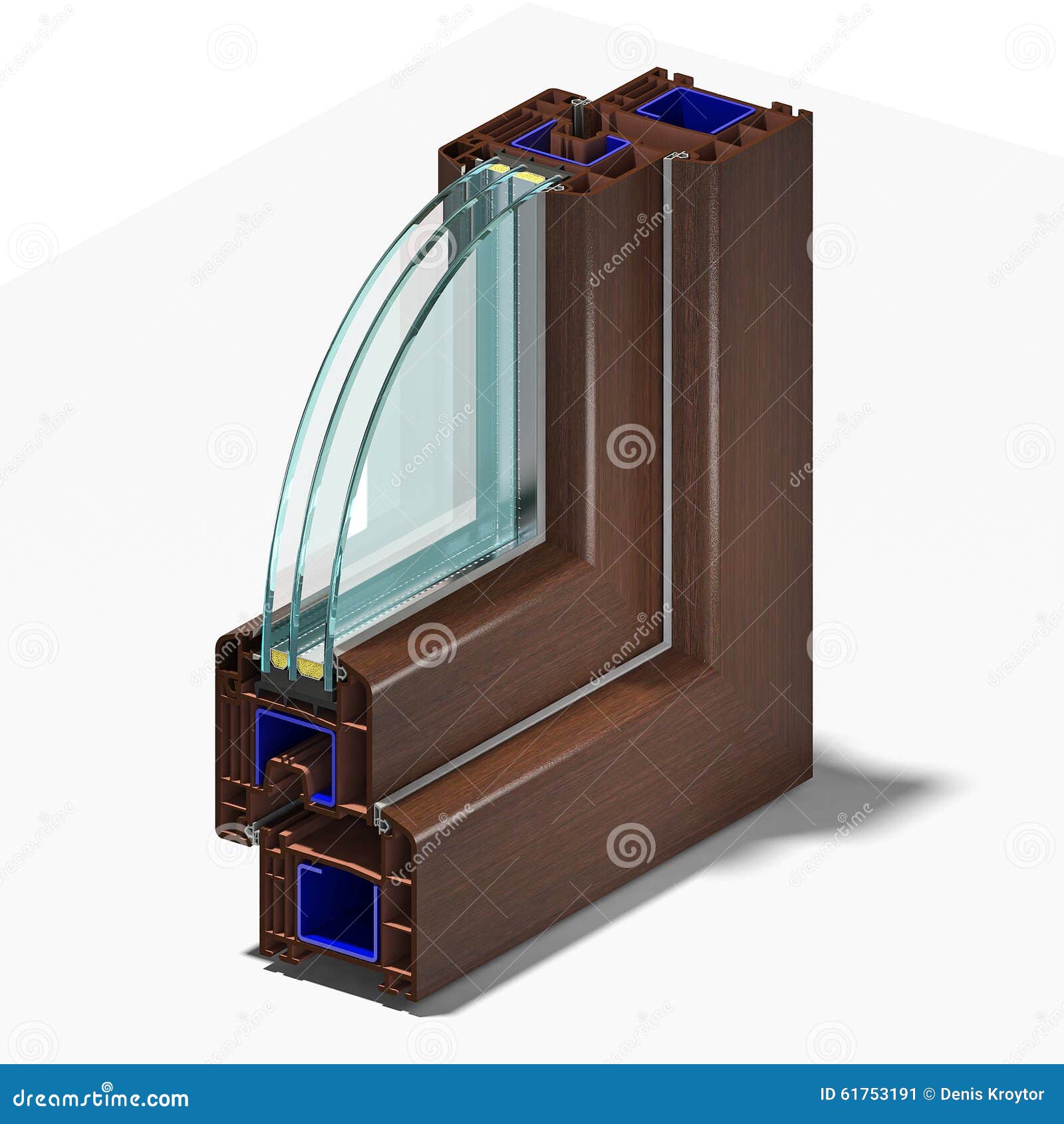 Slice Window Profile. Stock Image | CartoonDealer.com #61753561