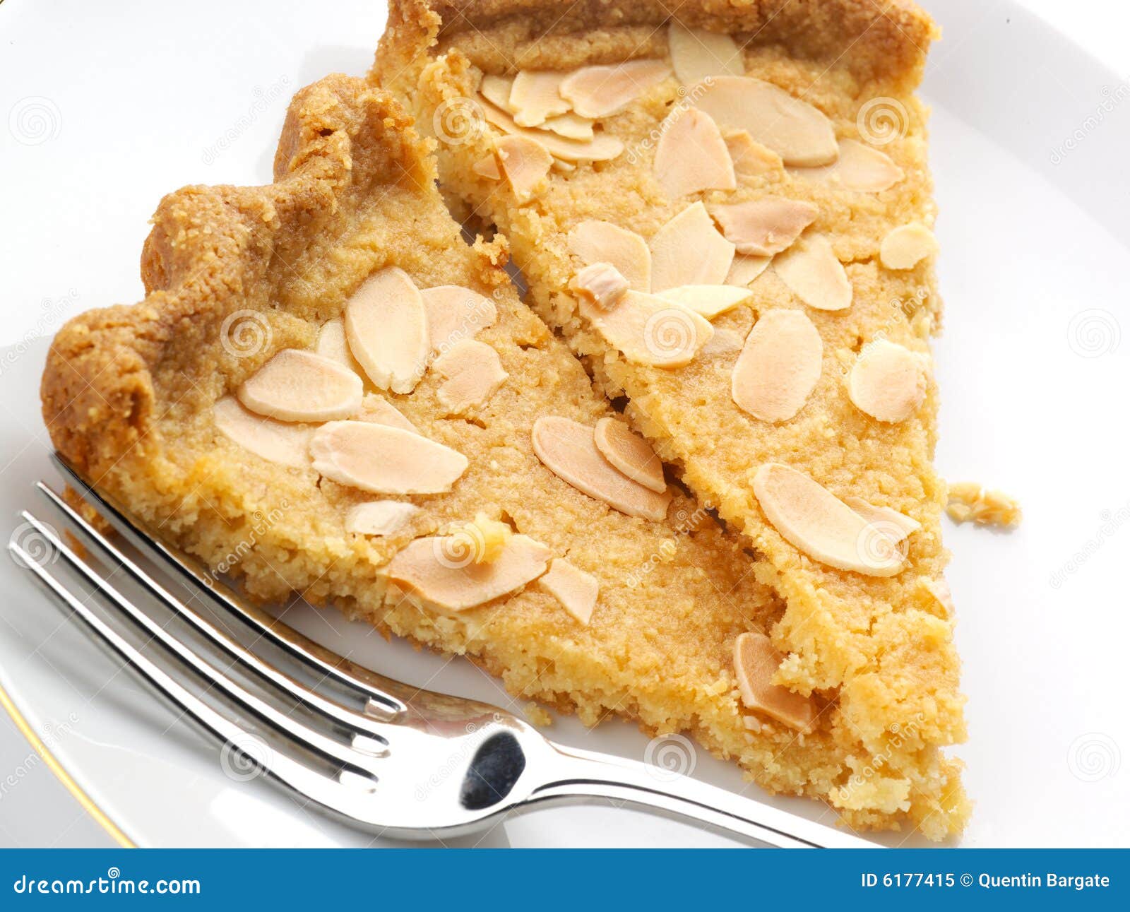 Sliced Almond Shortbread stock image. Image of dessert - 6177415