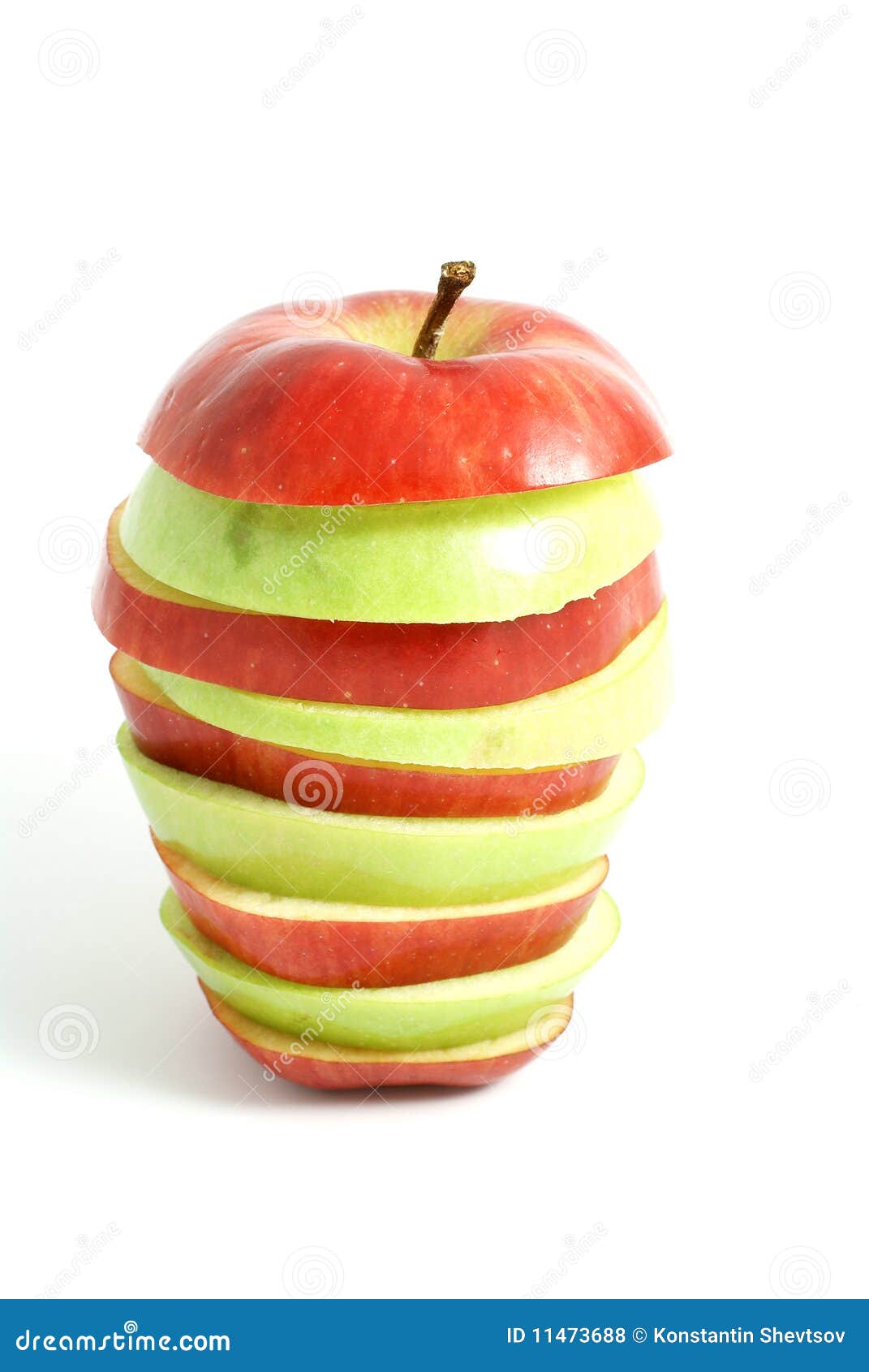 Sliced apple stock photo. Image of witamins, closeup - 11473688