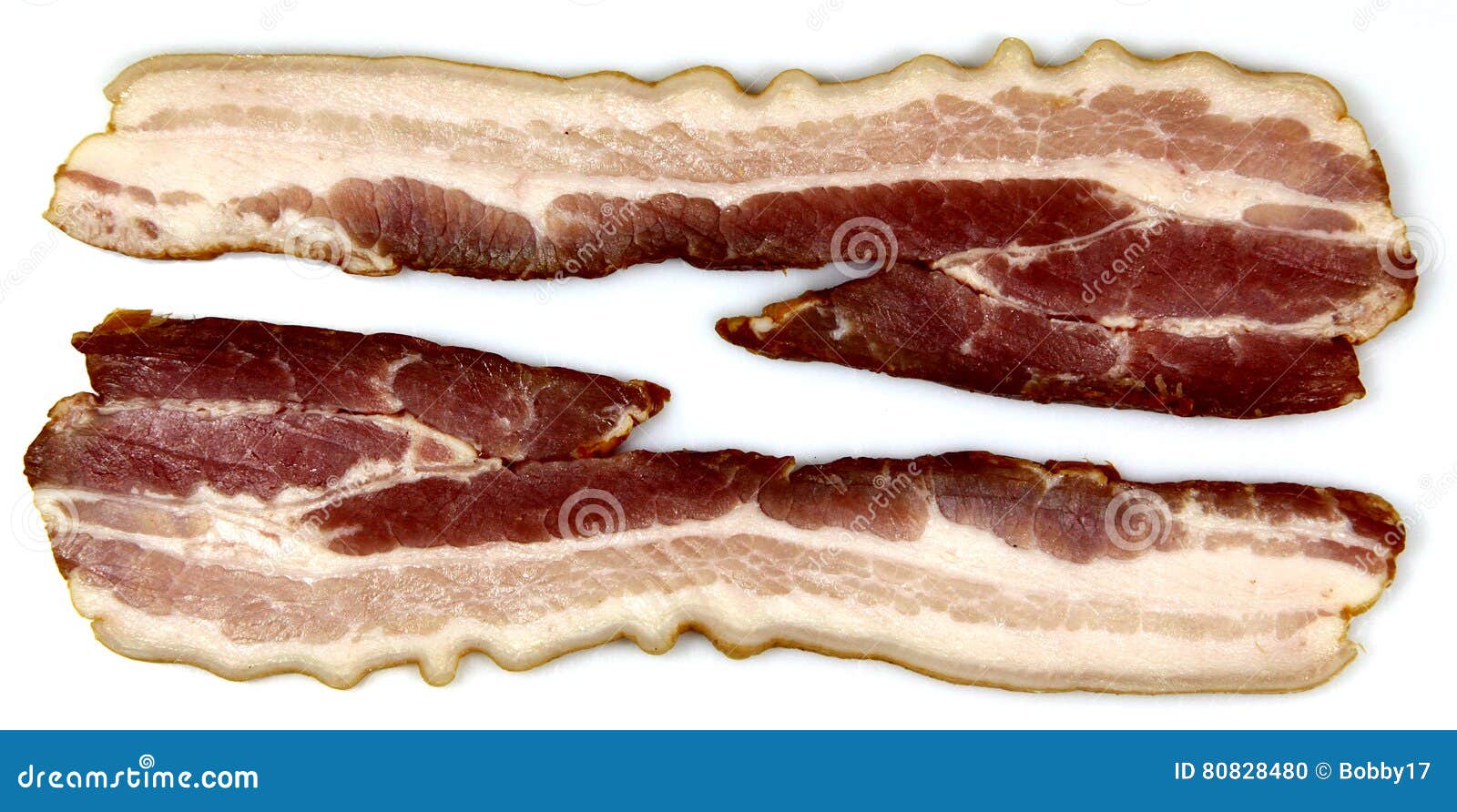 Sliced bacon stock photo. Image of fresh, cured, stack - 80828480