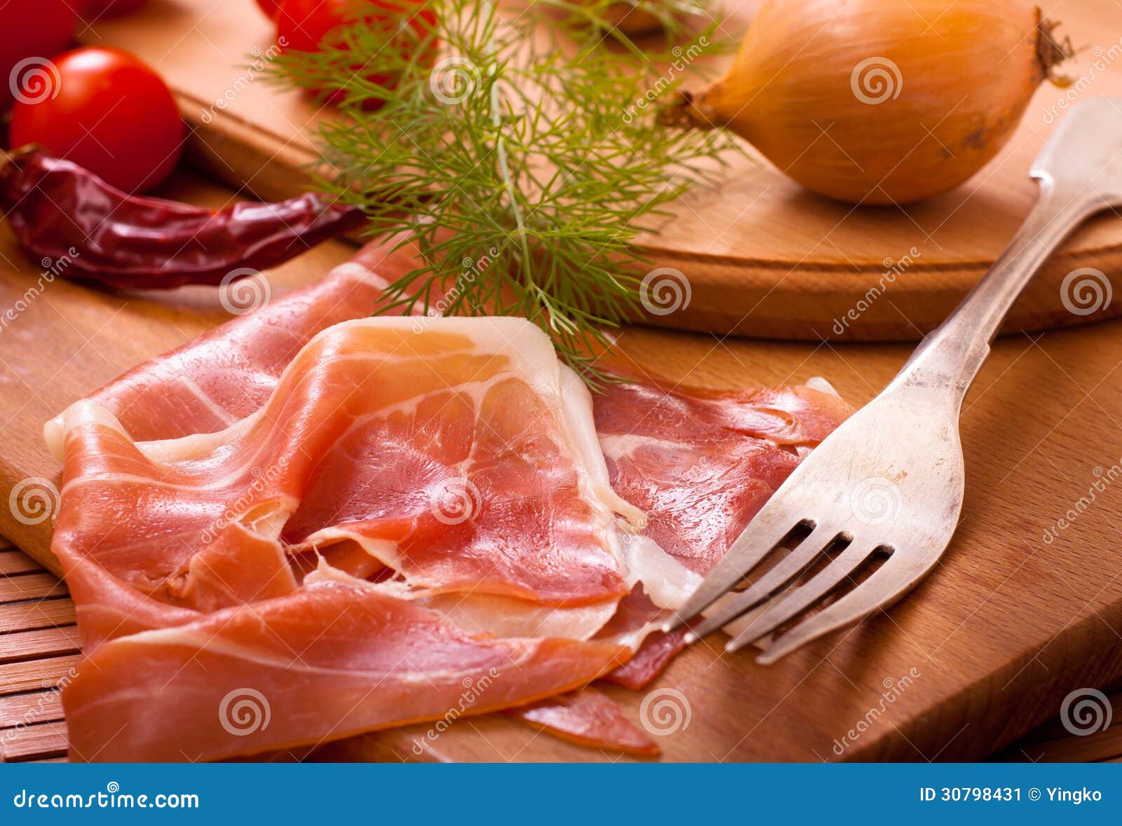Sliced bacon stock image. Image of prepared, snack, cured - 30798431