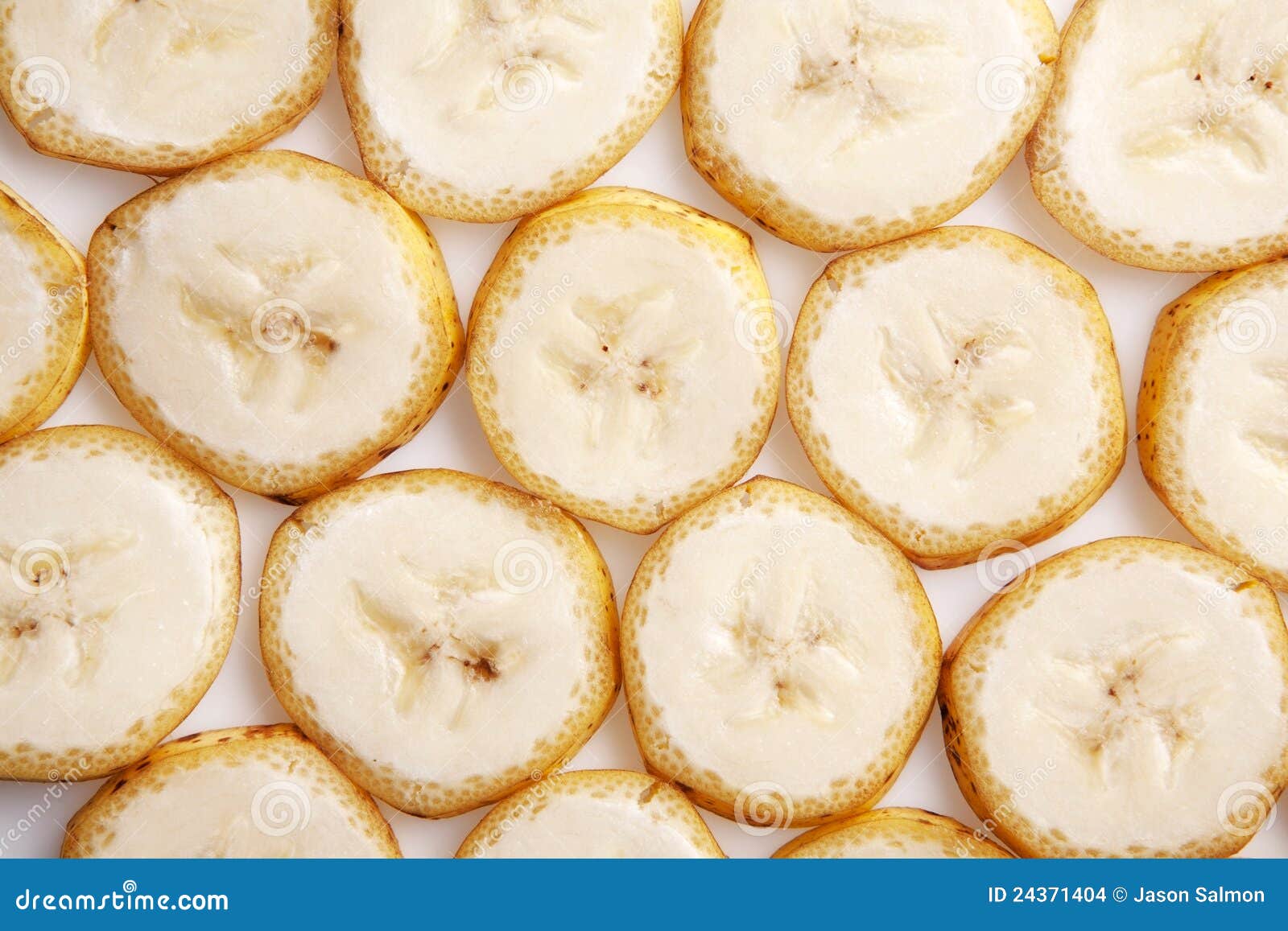 Sliced banana stock photo. Image of delicious, nature - 24371404