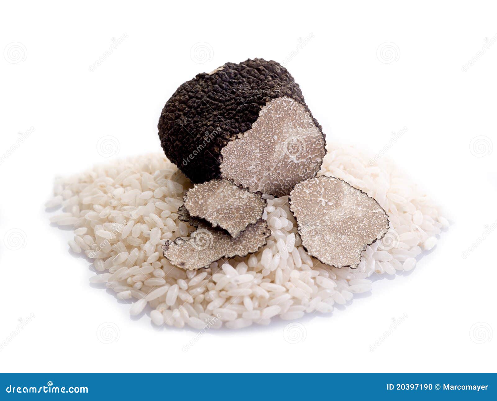 Sliced Black truffle stock photo. Image of autumn, natural - 20397190
