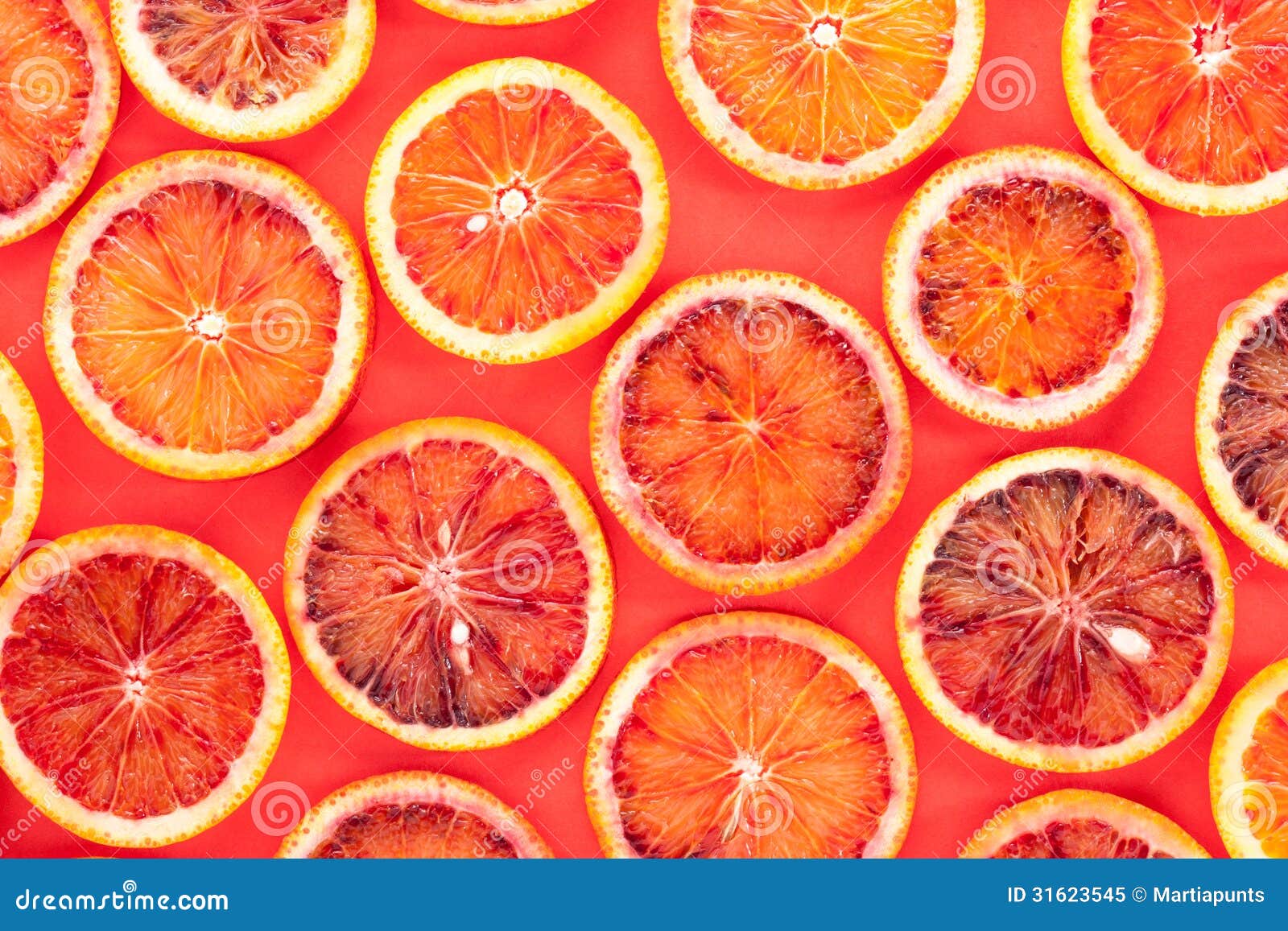 Sliced Blood Oranges Pattern Stock Image - Image of dessert, organic ...