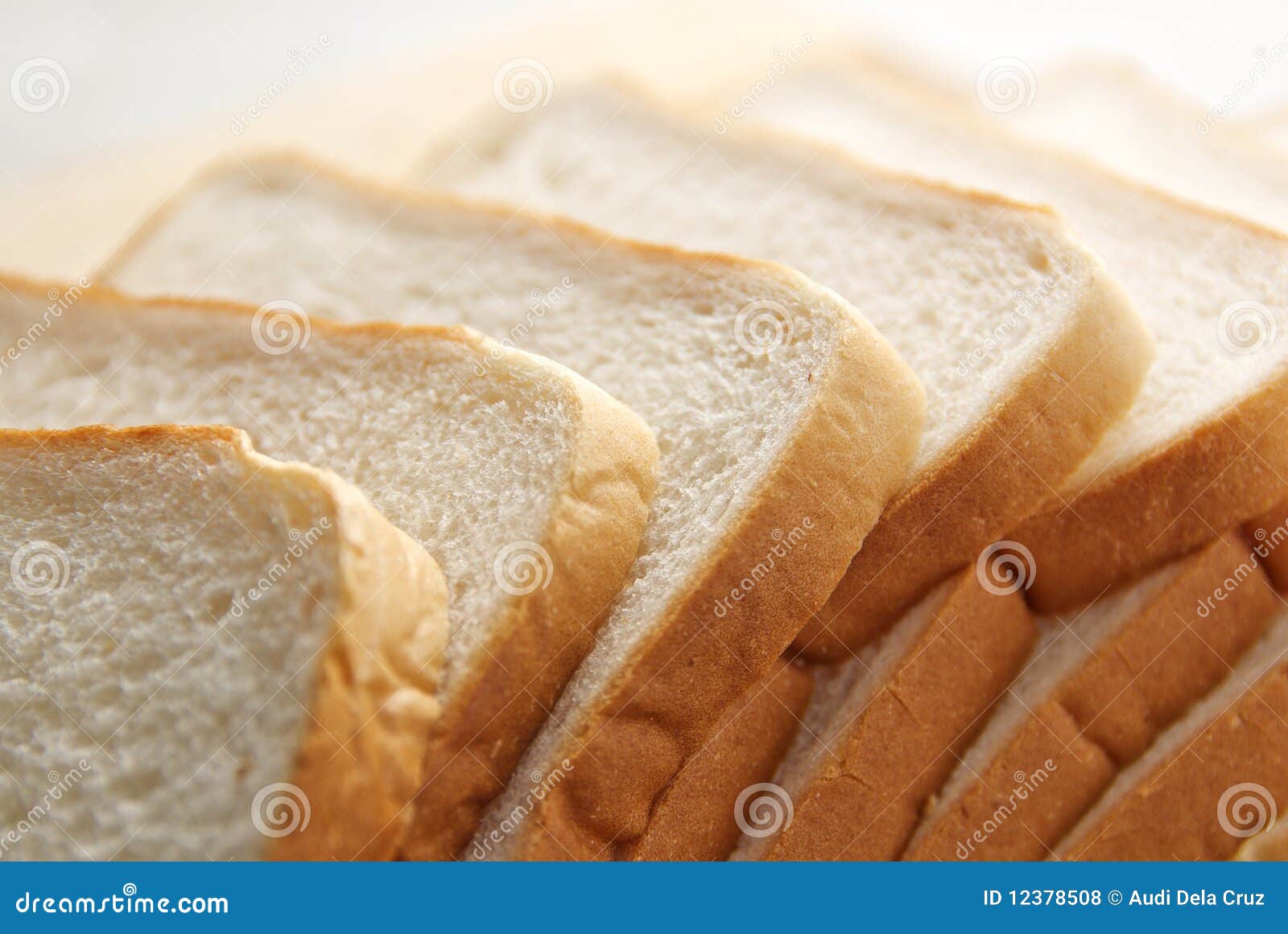 Sliced Bread stock photo. Image of refreshment, bakery - 12378508
