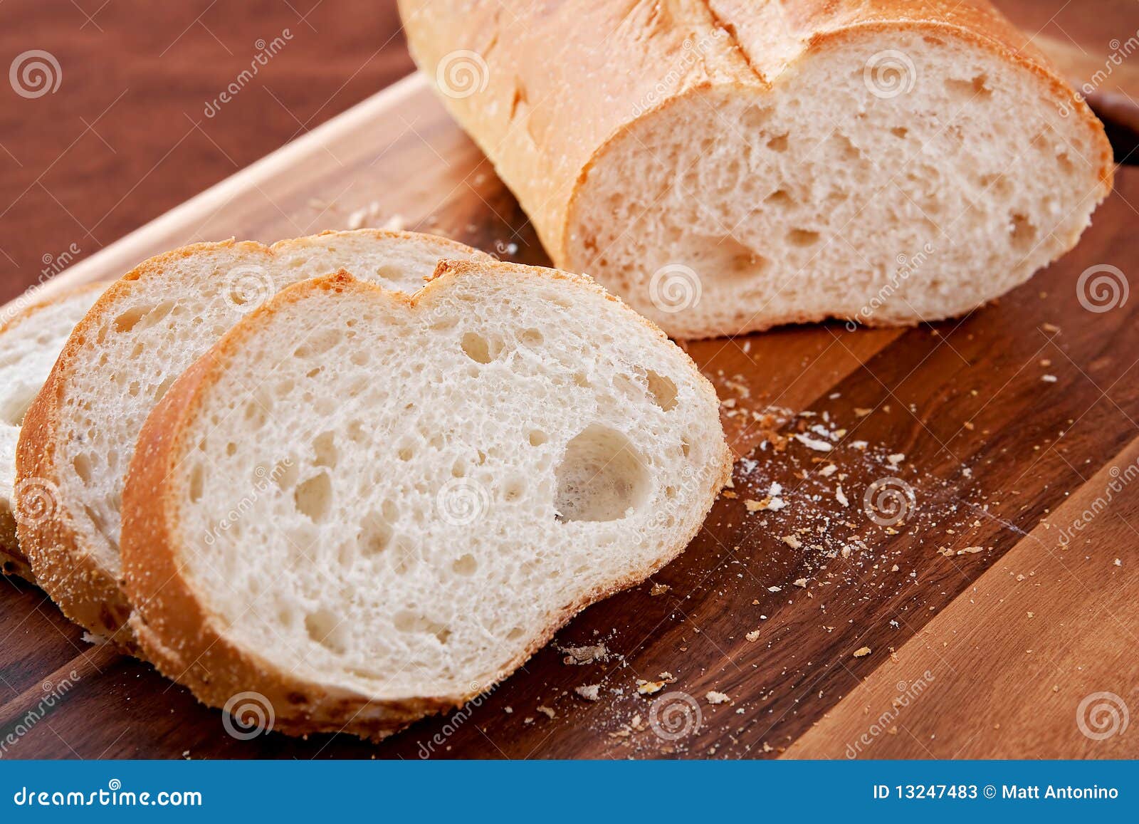 Sliced bread stock image. Image of fresh, bread, healthy - 13247483