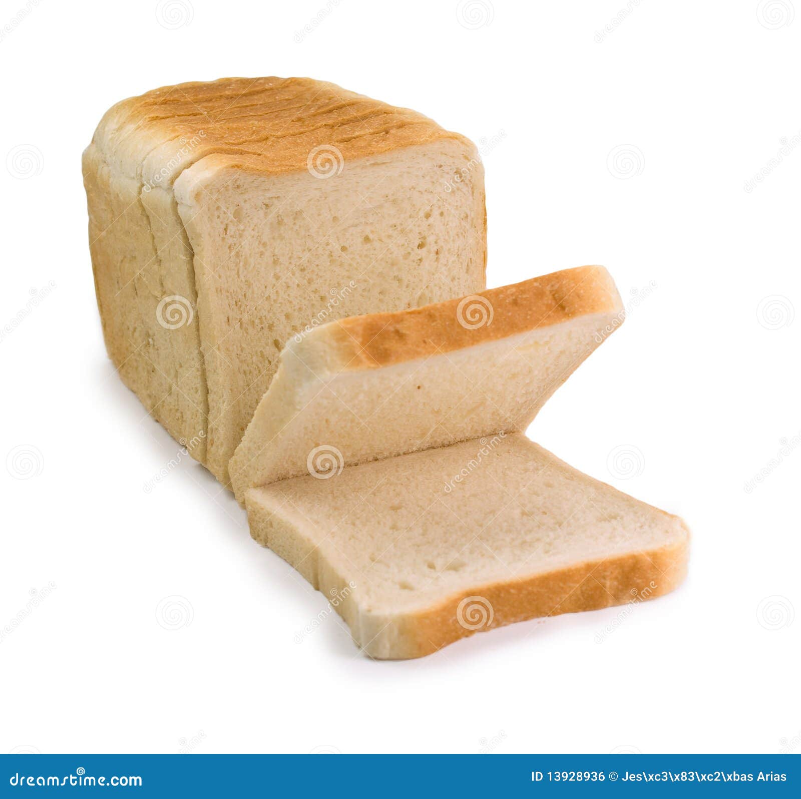 Sliced bread stock photo. Image of bread, food, bakery - 13928936