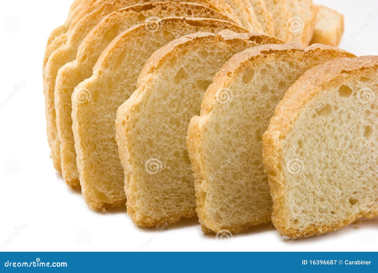 Sliced bread stock image. Image of closeup, healthy, kitchen - 16396687