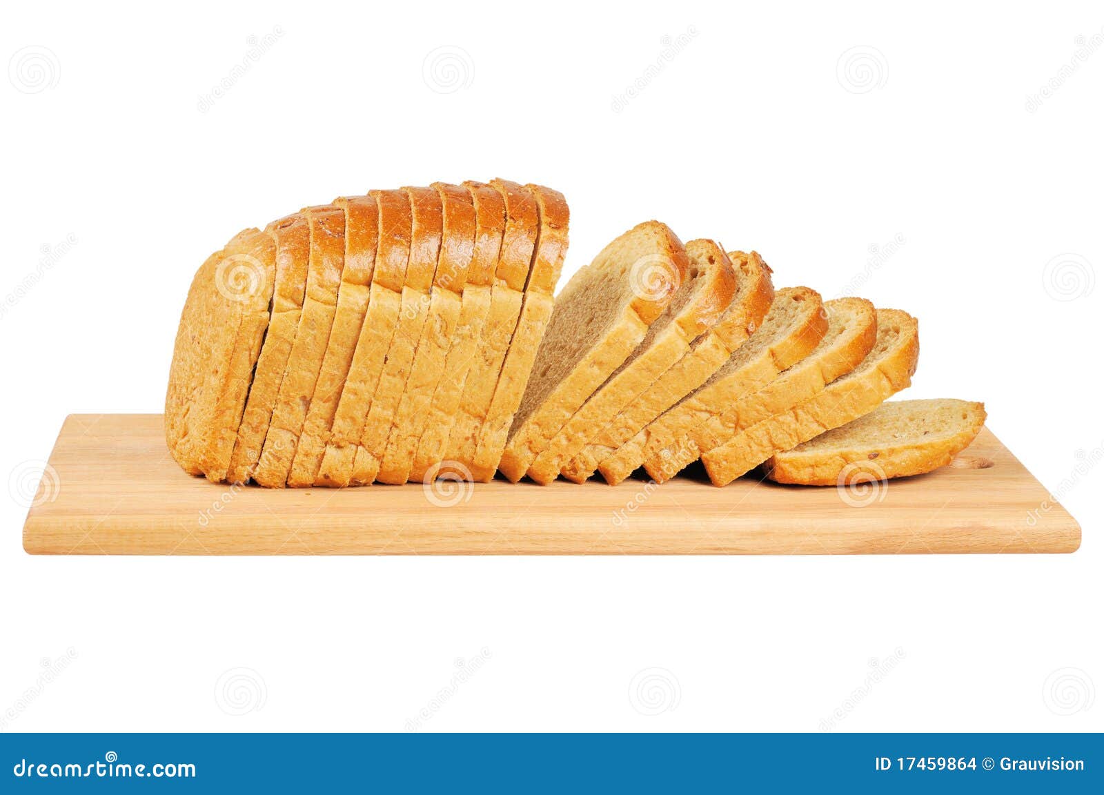 Sliced bread stock photo. Image of piece, chopped, chop - 17459864