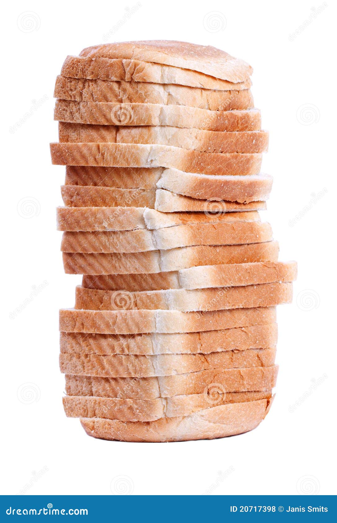 Sliced bread. stock photo. Image of preparation, sliced - 20717398