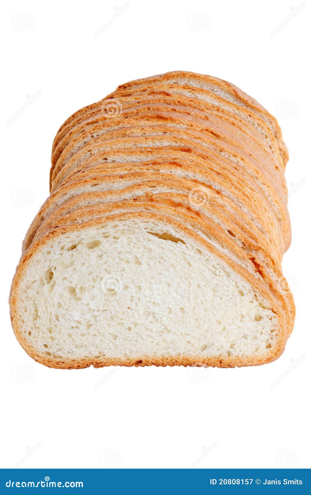 Sliced bread. stock image. Image of still, cereal, slice - 20808157