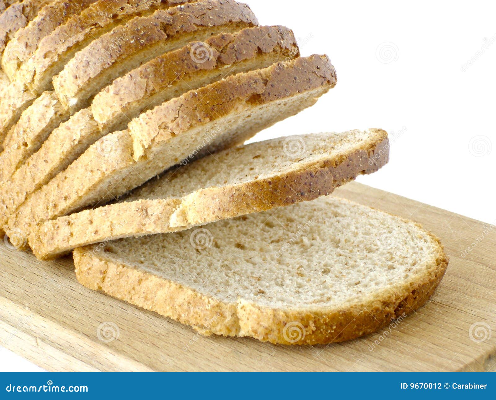 Sliced bread stock photo. Image of healthy, carbohydrate - 9670012
