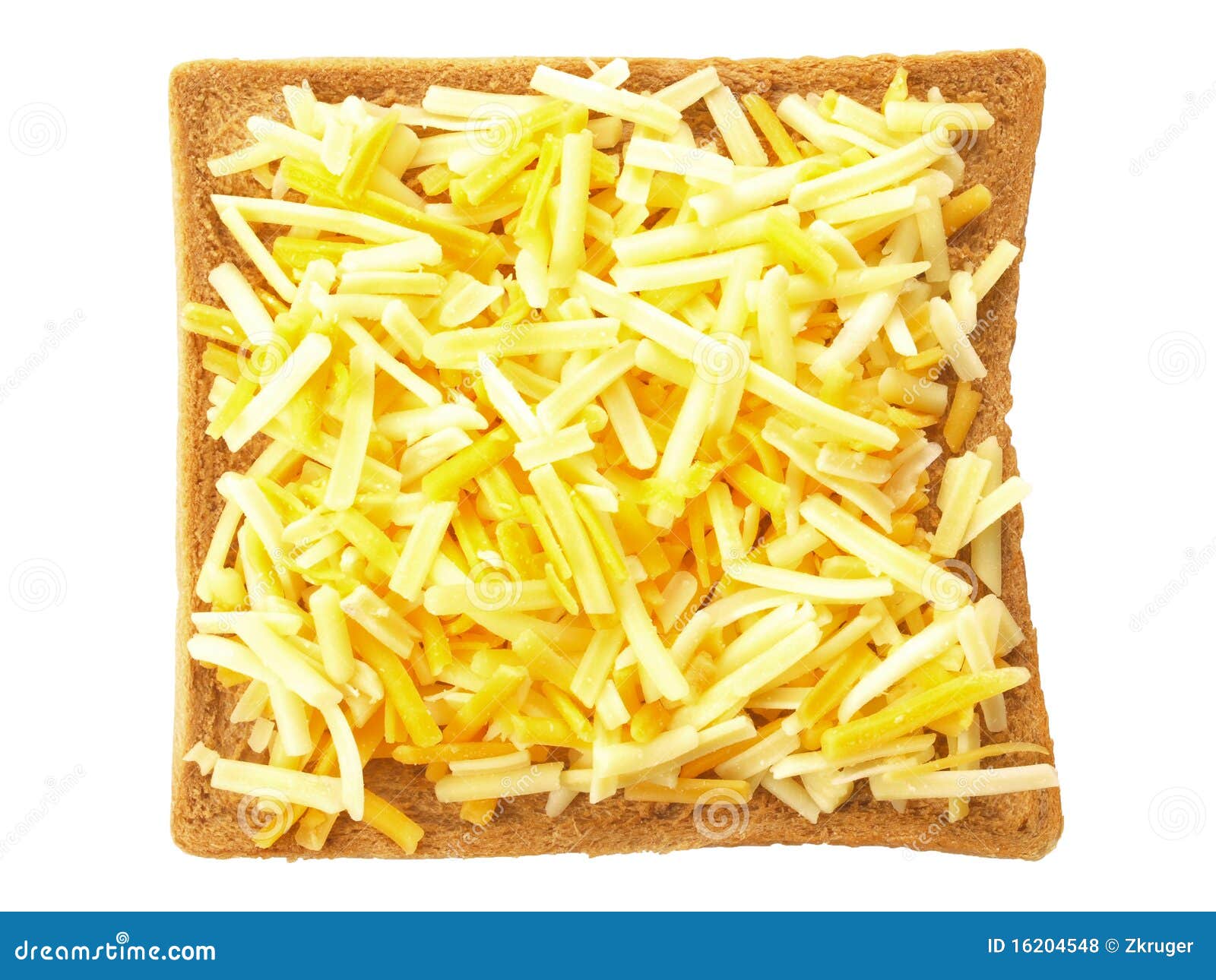 Sliced Bread with Grated Cheese Stock Photo - Image of grated, sandwich ...