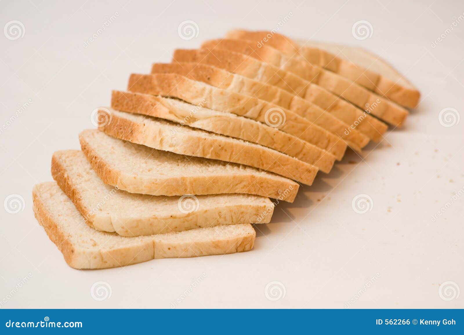 Sliced Bread Loaf stock photo. Image of loaf, bread, crust - 562266