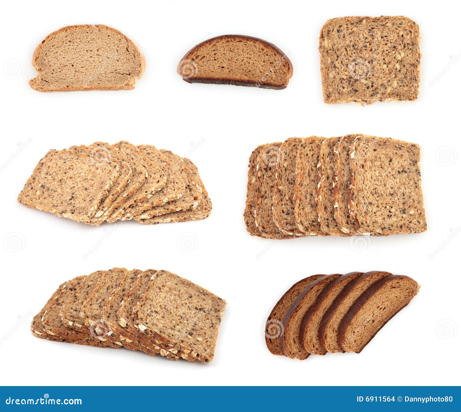 Sliced bread series stock photo. Image of fibre, slice - 6911564