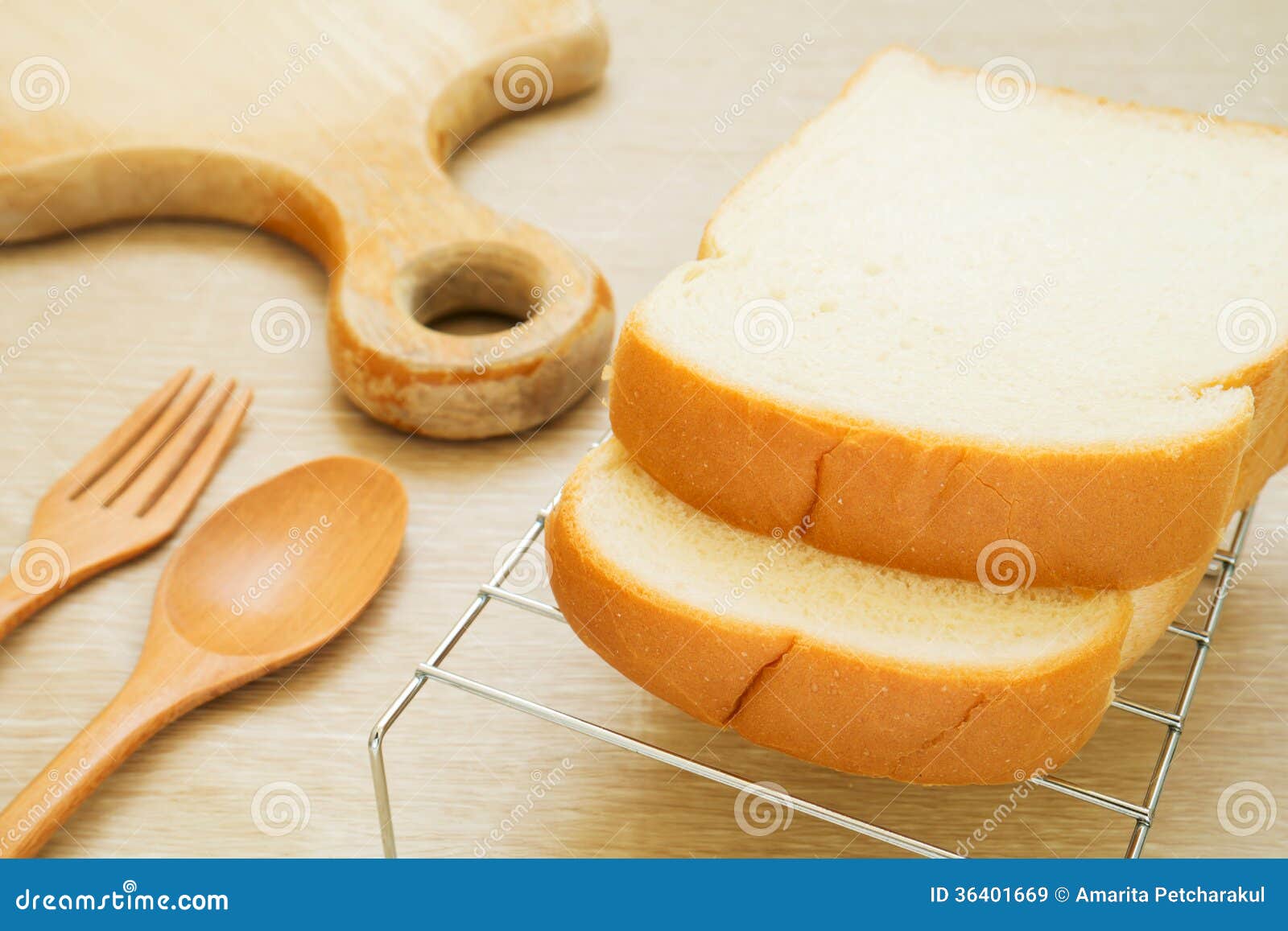 Sliced bread stock image. Image of food, kitchen, bake - 36401669