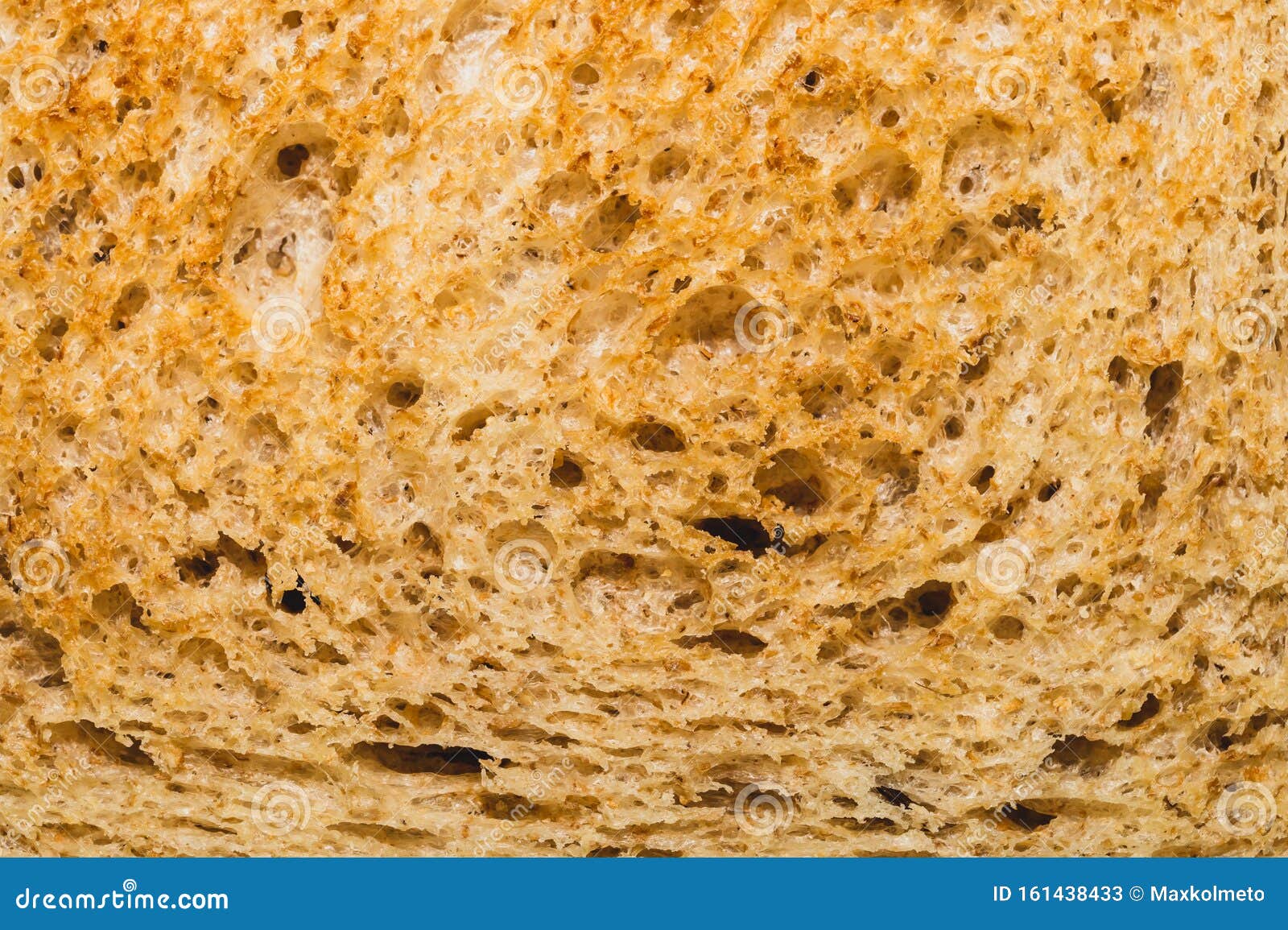 Sliced Bread Texture. Piece of Wheat Bread Stock Image - Image of ...