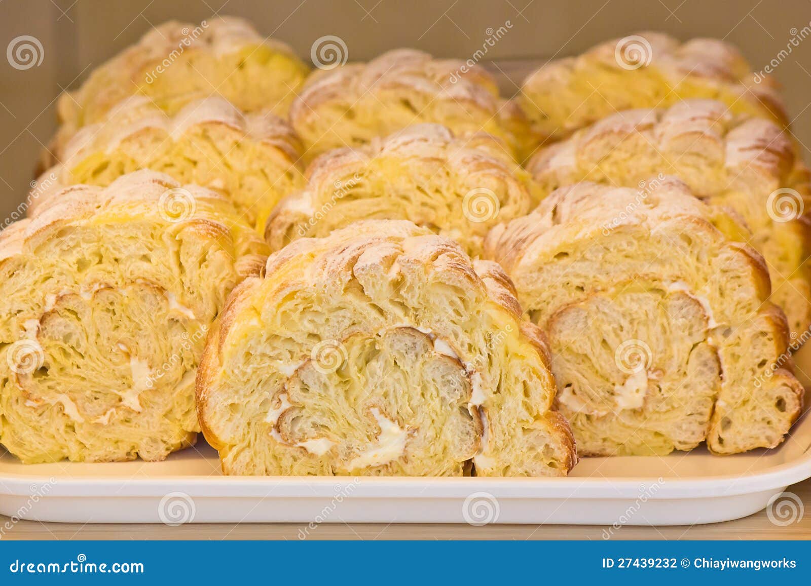 Sliced breads stock photo. Image of flour, breakfast - 27439232