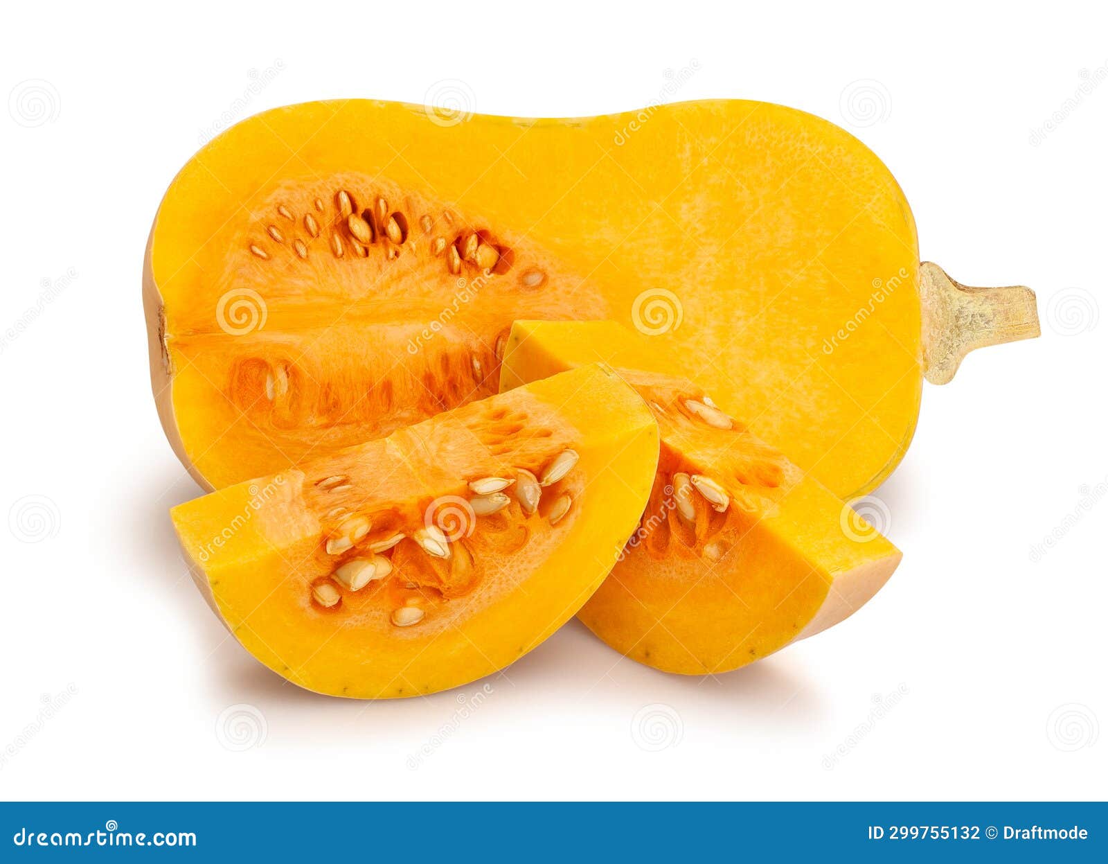 Sliced butternut stock photo. Image of healthy, nutrient - 299755132