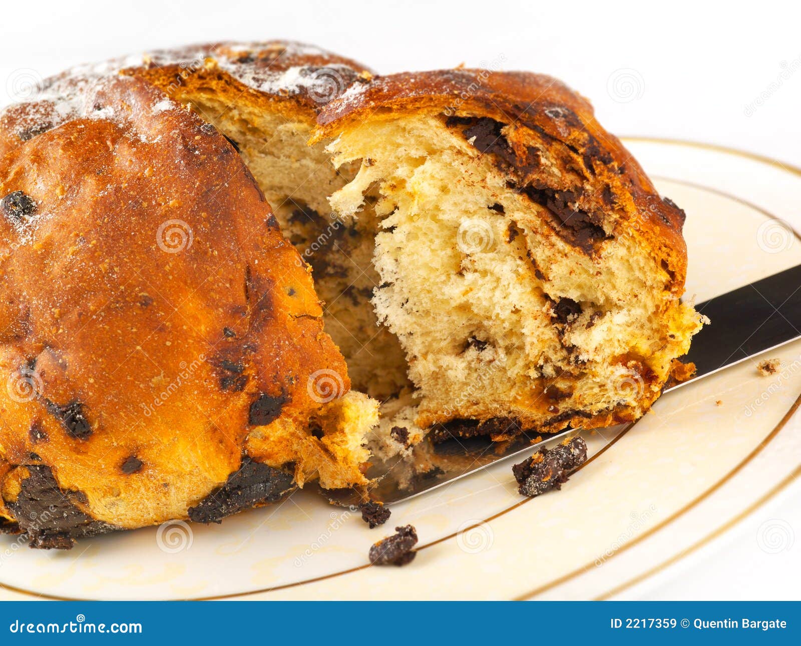 Sliced cake stock image. Image of chocolate, fruit, pastry - 2217359