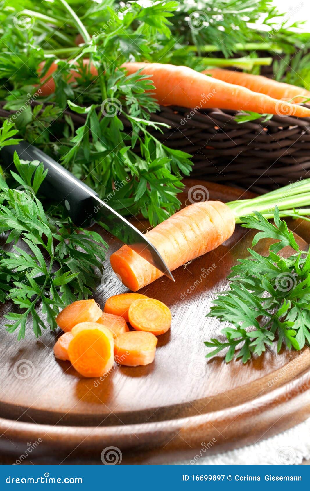 Sliced carrots stock image. Image of food, sliced, vegetarian - 16699897