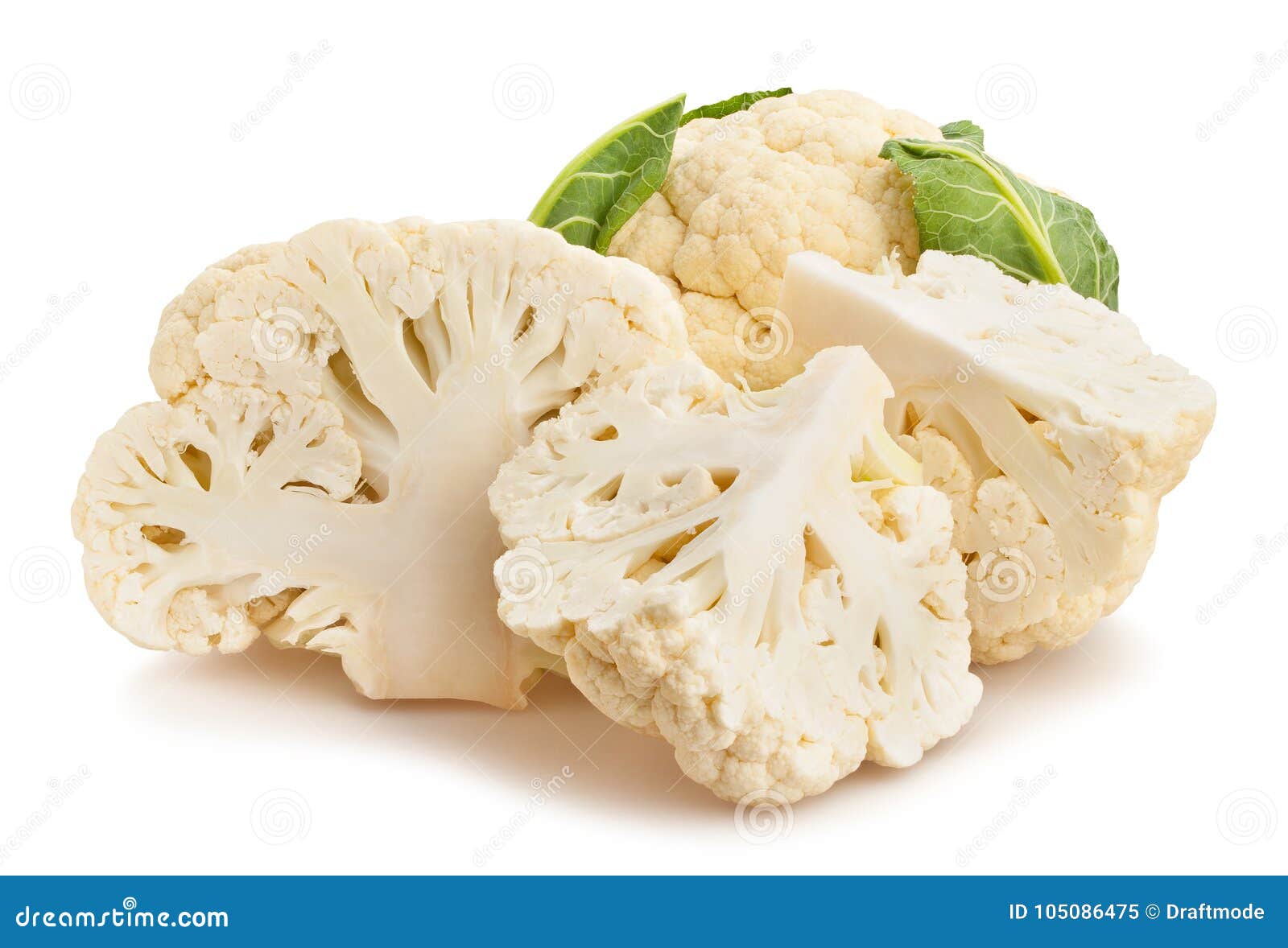 Cauliflower stock image. Image of slice, head, background - 105086475