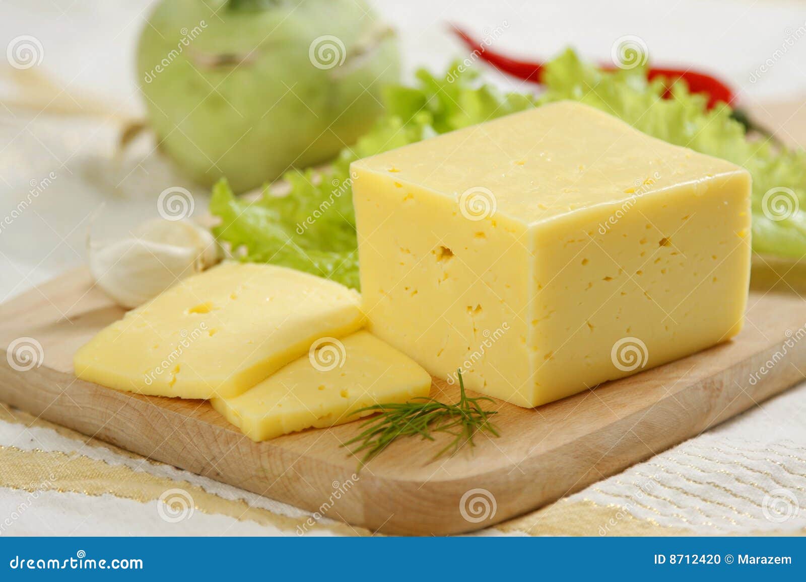 Sliced cheese stock photo. Image of milk, breakfast, fresh - 8712420