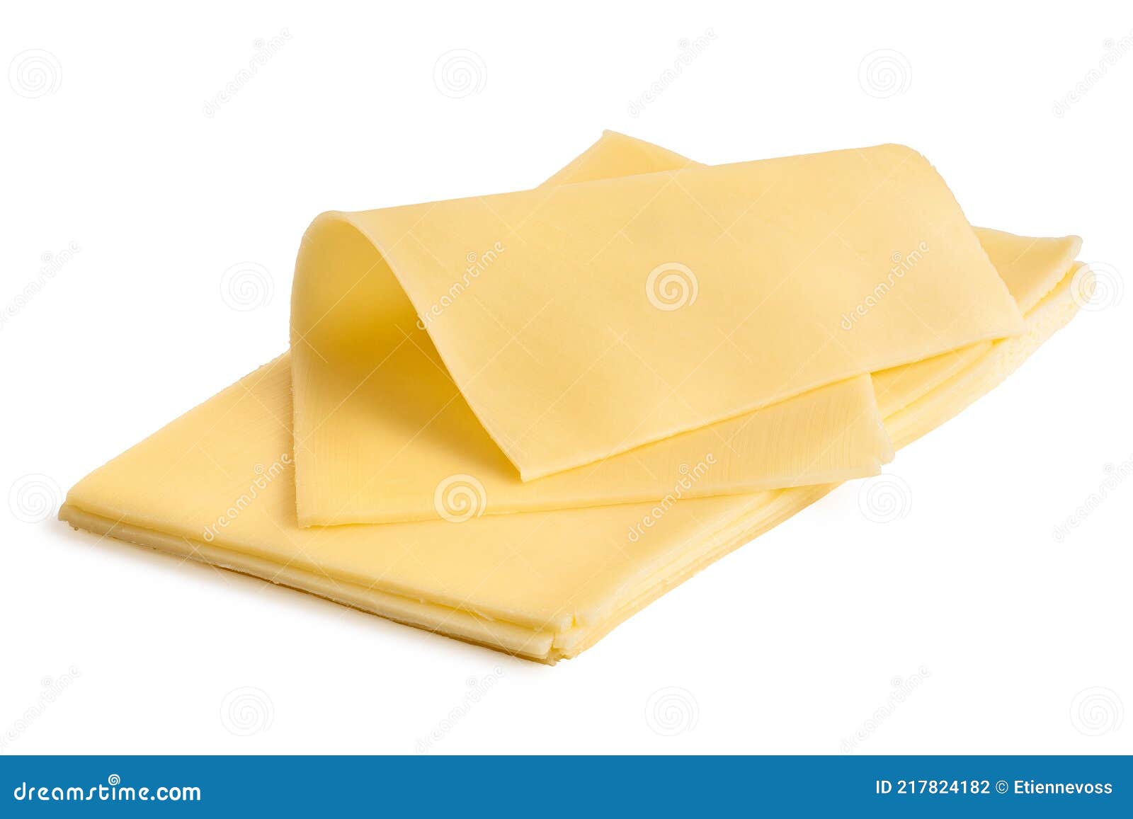 Sliced cheese stock photo. Image of yellow, sliced, hard - 217824182