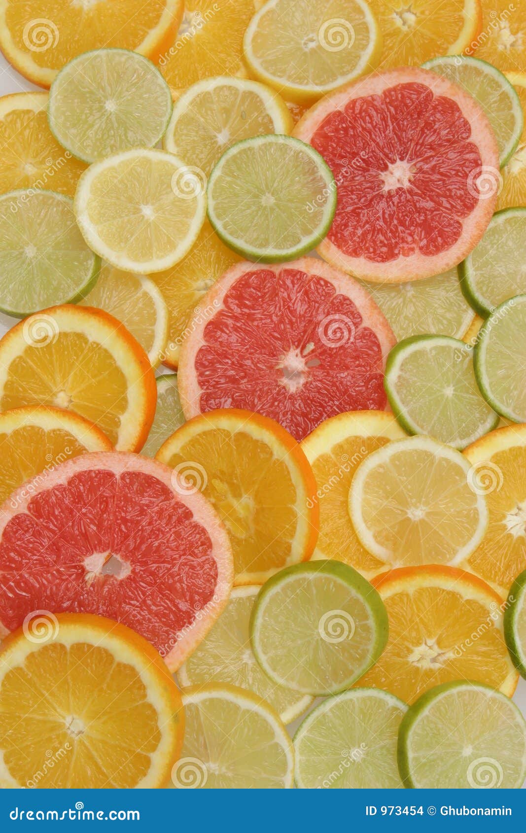 Sliced citrus fruit stock photo. Image of selection, culinary - 973454