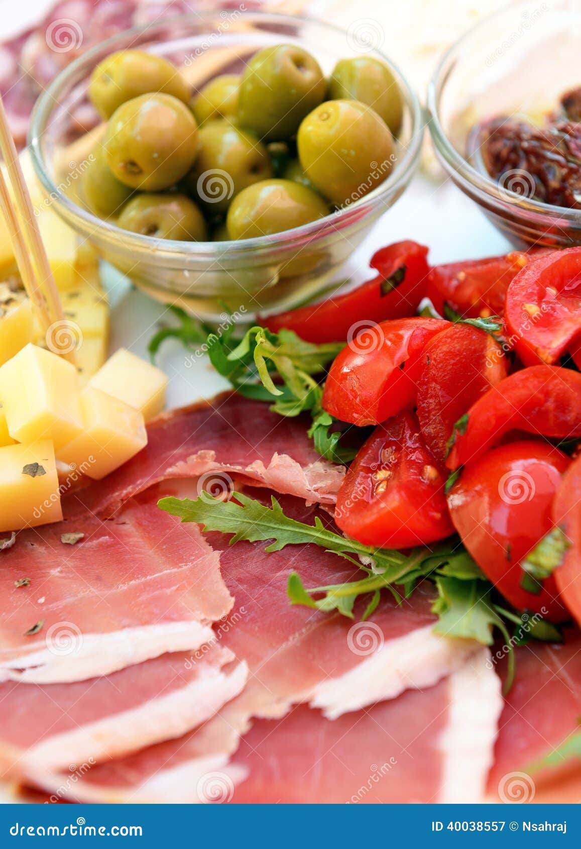 Sliced cold cuts stock image. Image of appetizer, cheese - 40038557