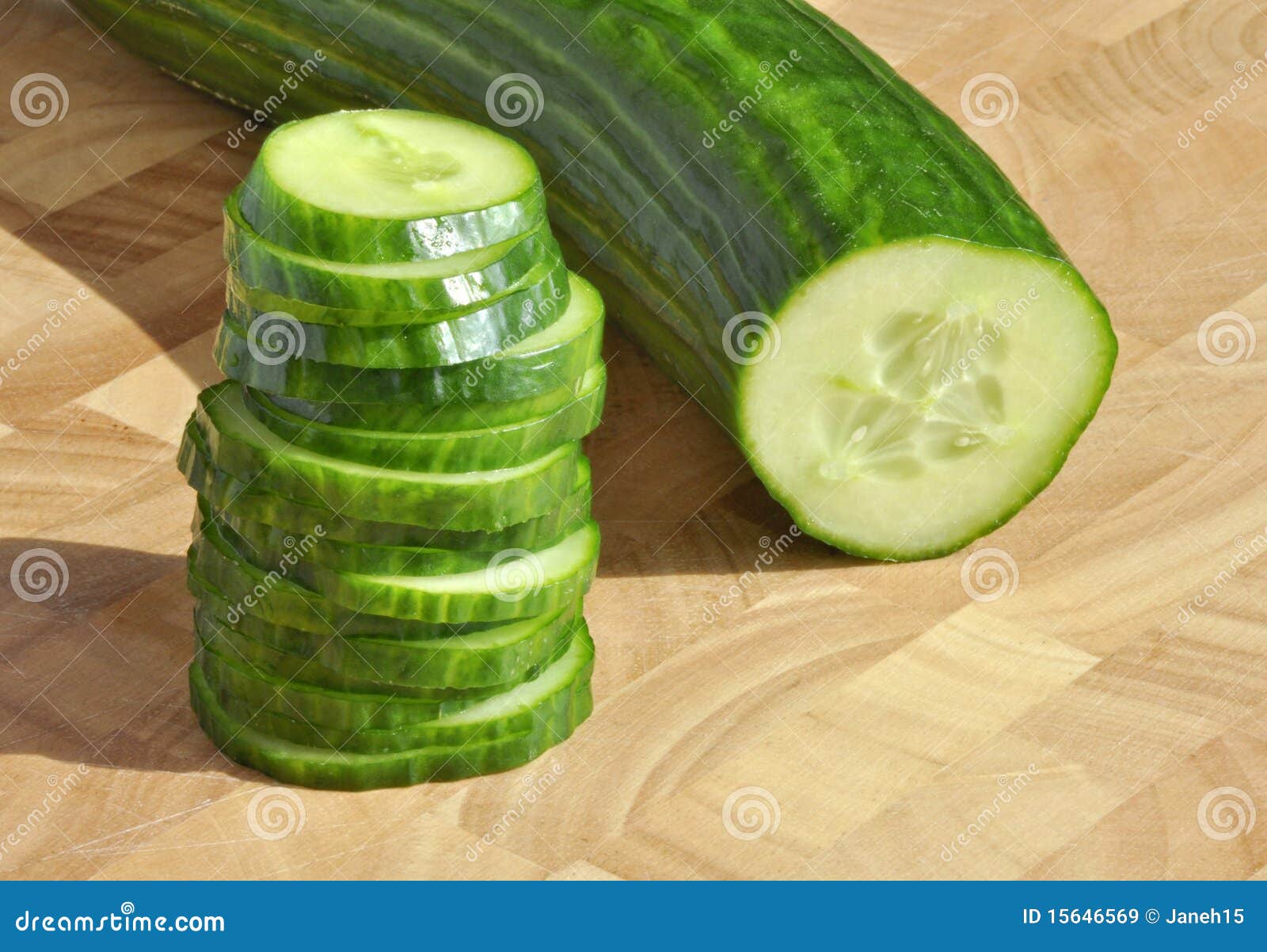 Sliced cucumber stock image. Image of fresh, chopped - 15646569