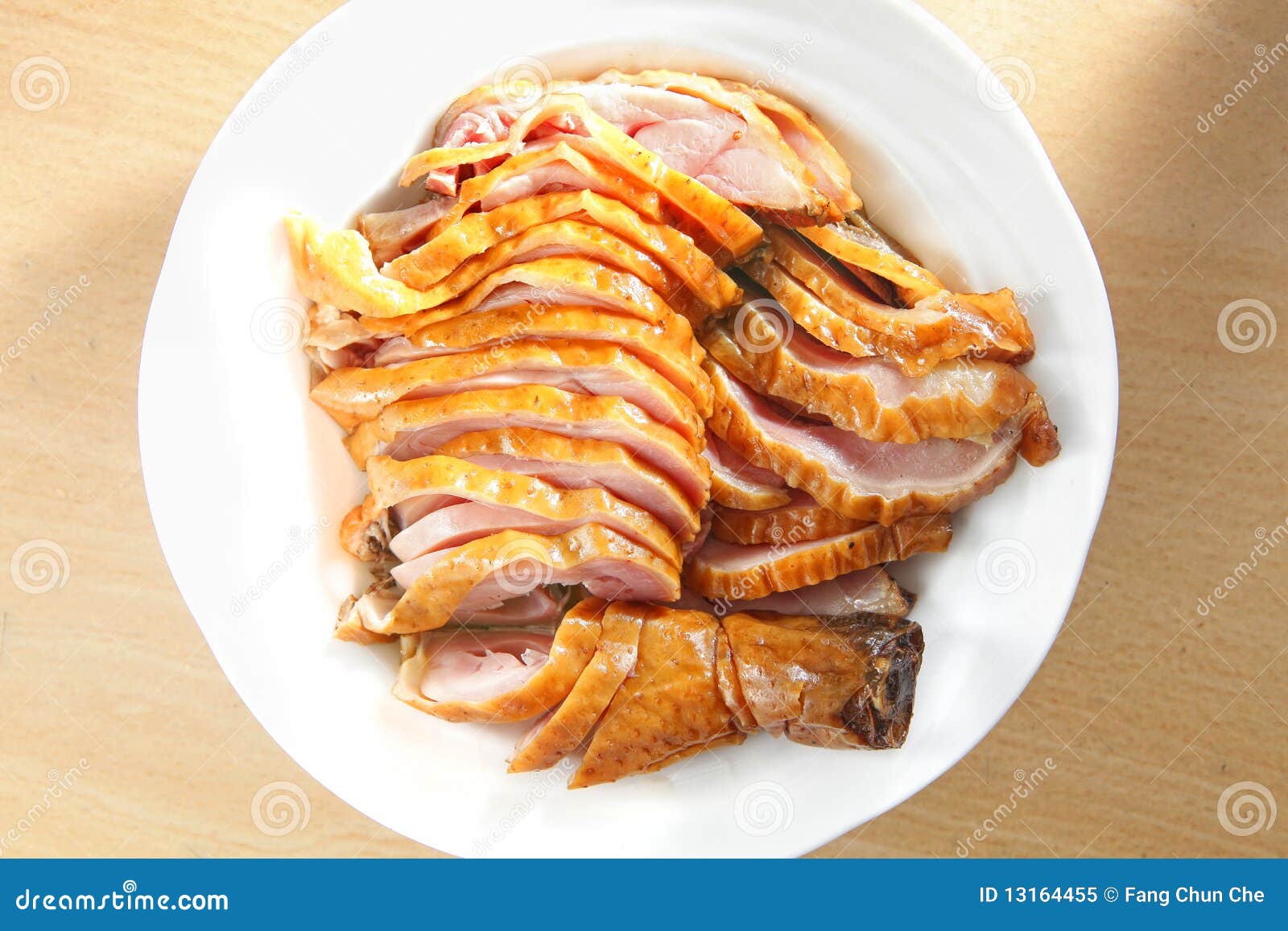 Sliced duck meat stock image. Image of slice, food, lunch - 13164455