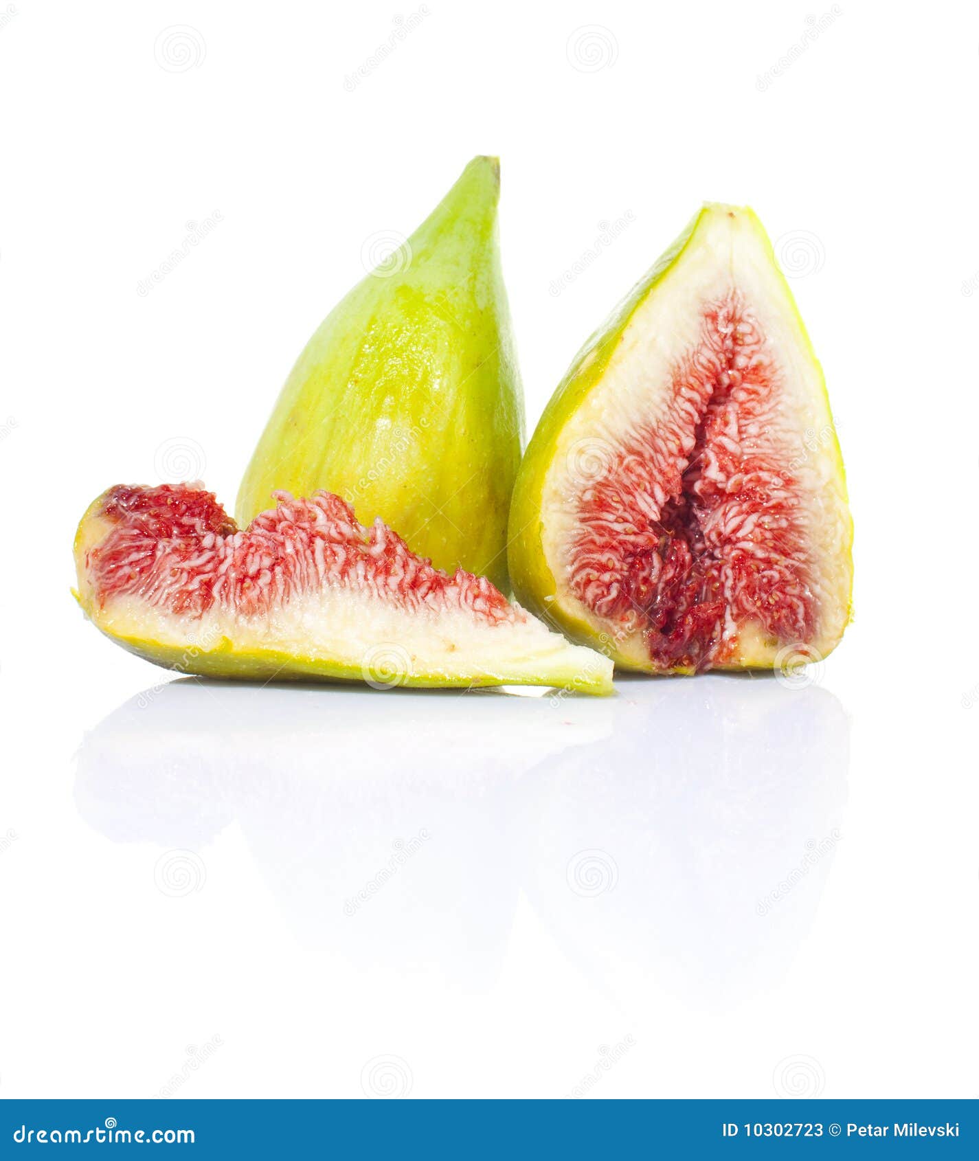 Sliced fig fruit stock image. Image of organic, ingredients - 10302723