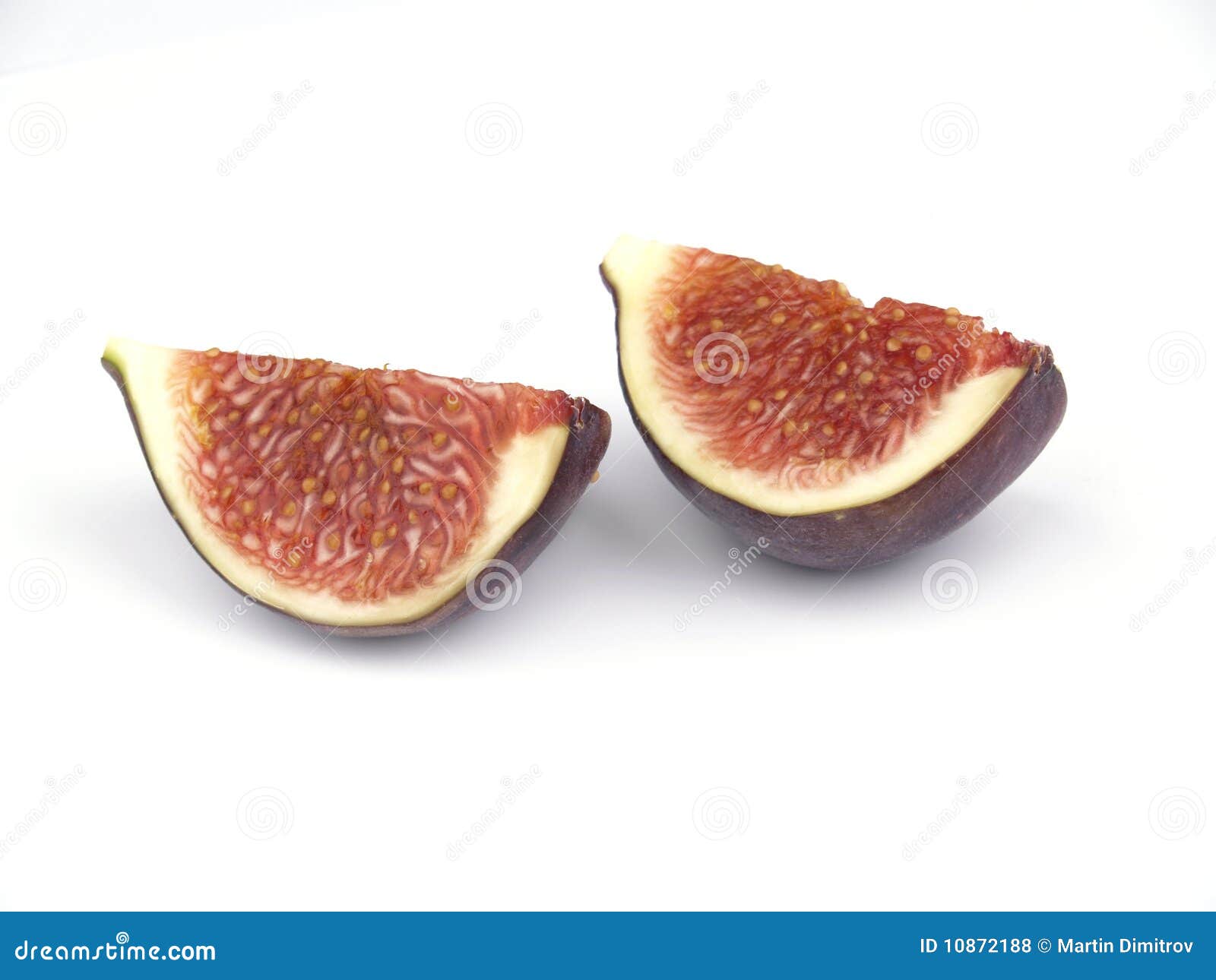 Sliced figs stock photo. Image of produce, closeup, background - 10872188