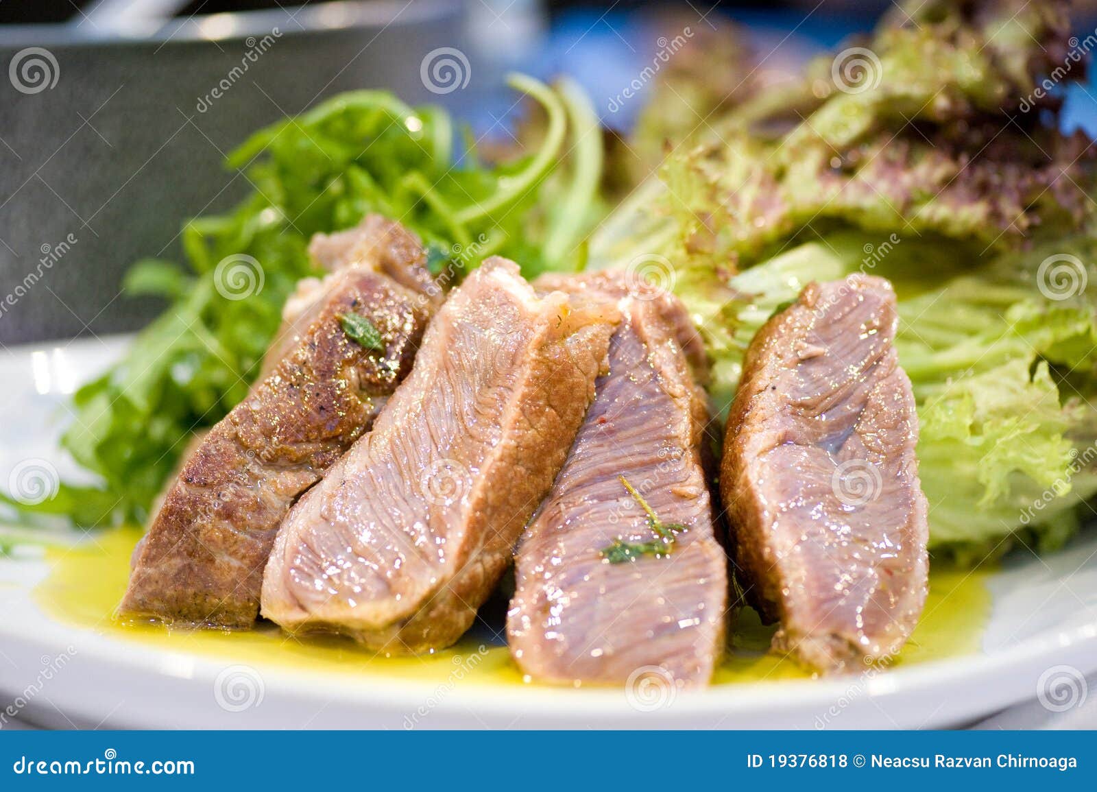 Sliced fillet mignon stock photo. Image of meal, gourmet - 19376818