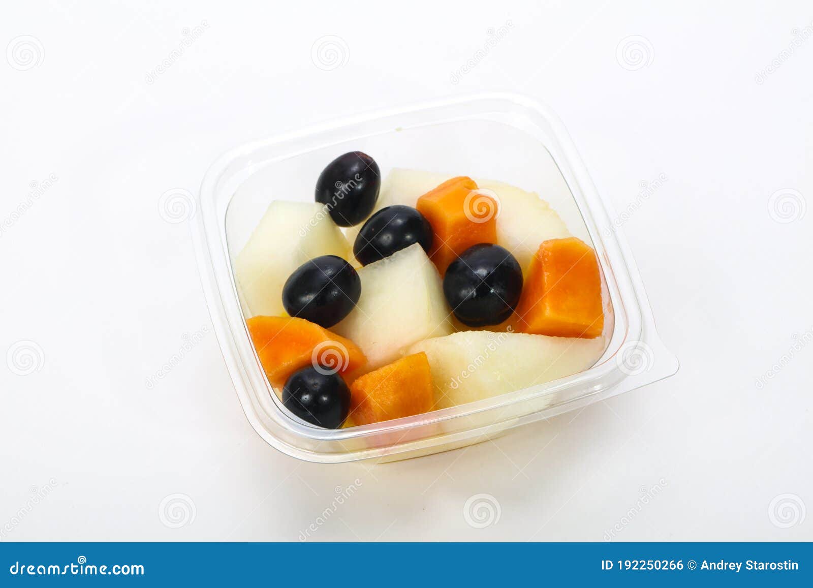 Sliced Fruit Mix in the Box Stock Photo - Image of fruit, chunks: 192250266