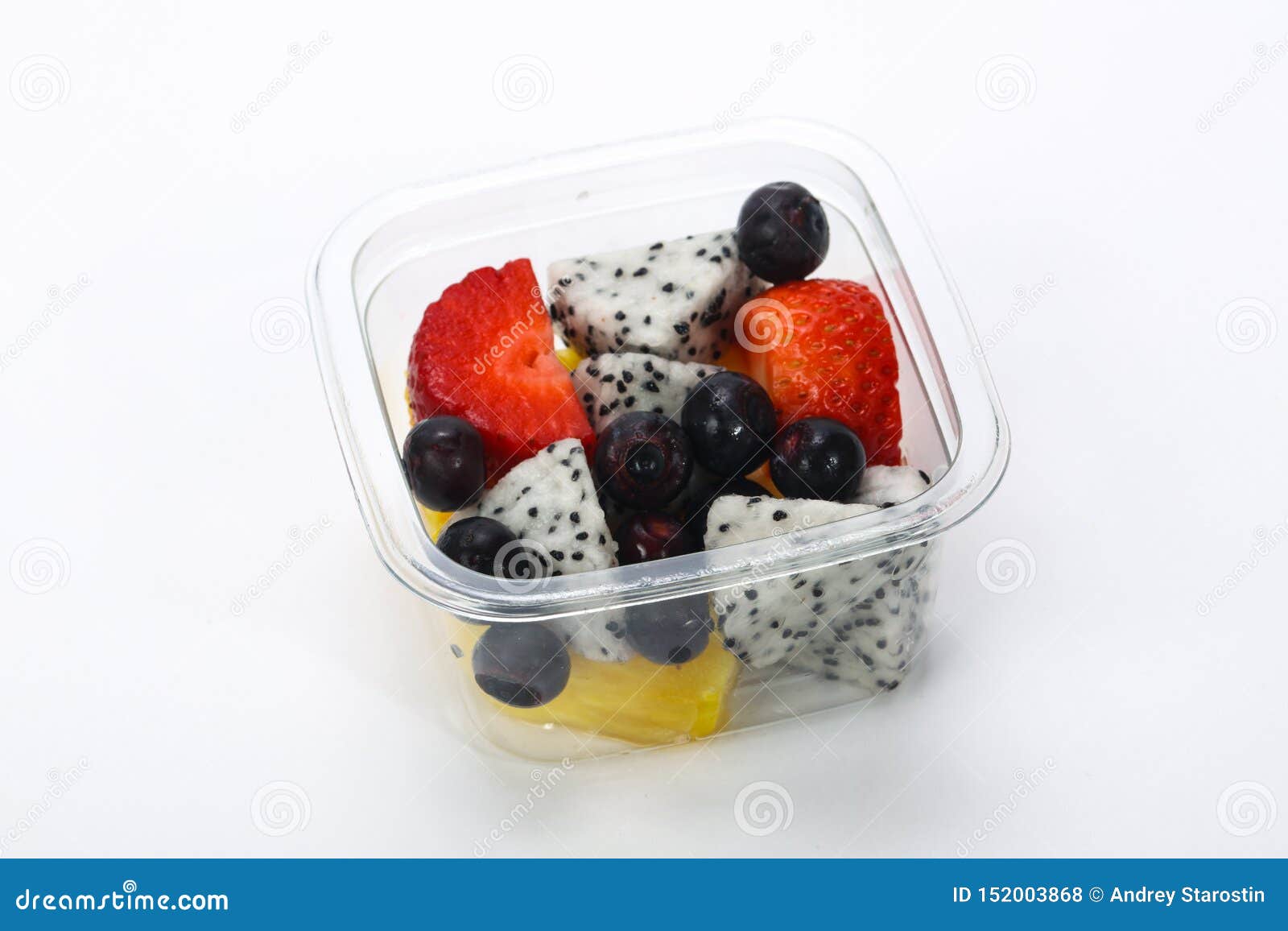 Sliced Fruit Mix in the Box Stock Photo - Image of chunks, away: 152003868