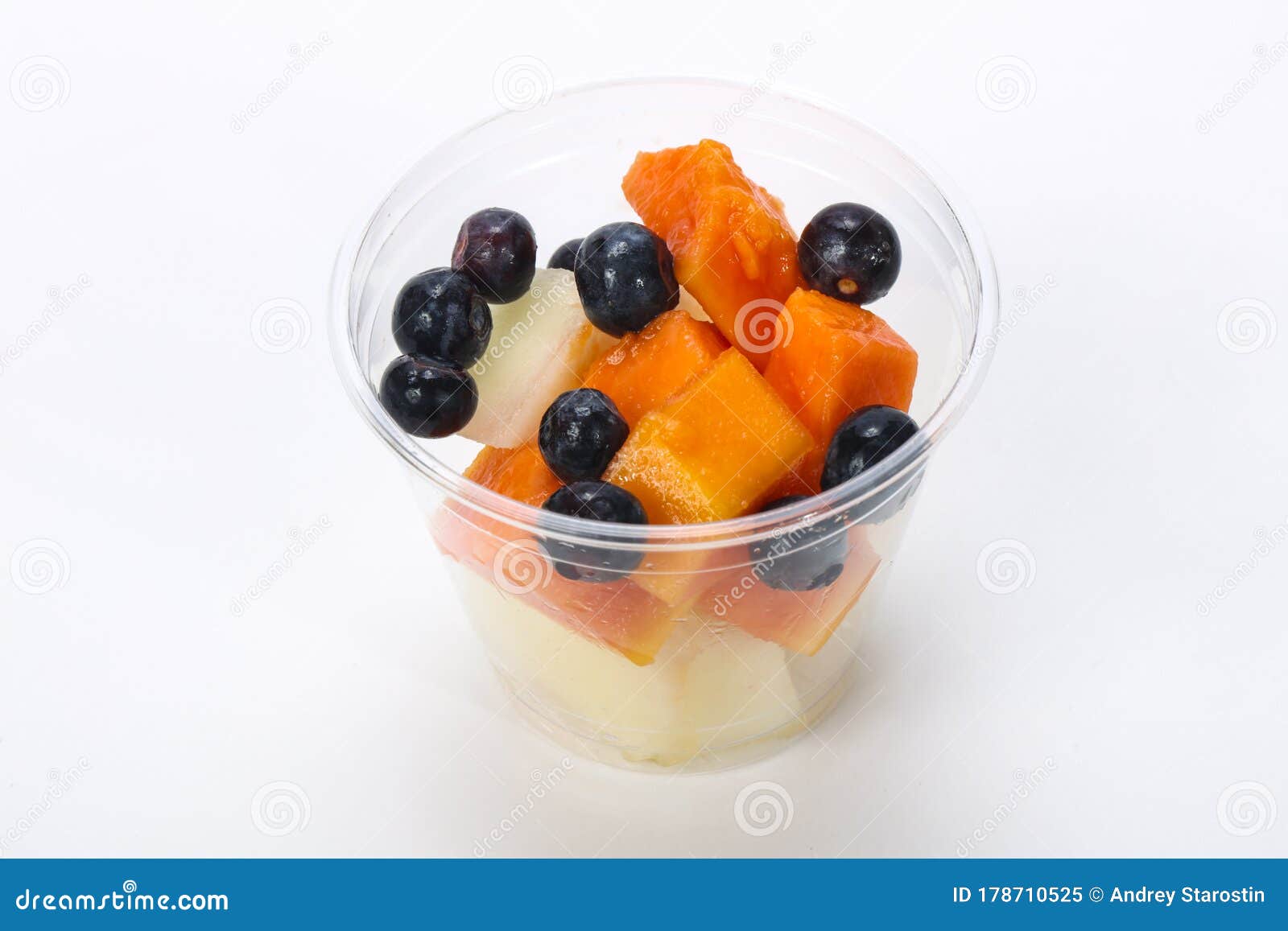 Sliced Fruit Mix in the Box Stock Image - Image of tasty, freshness ...