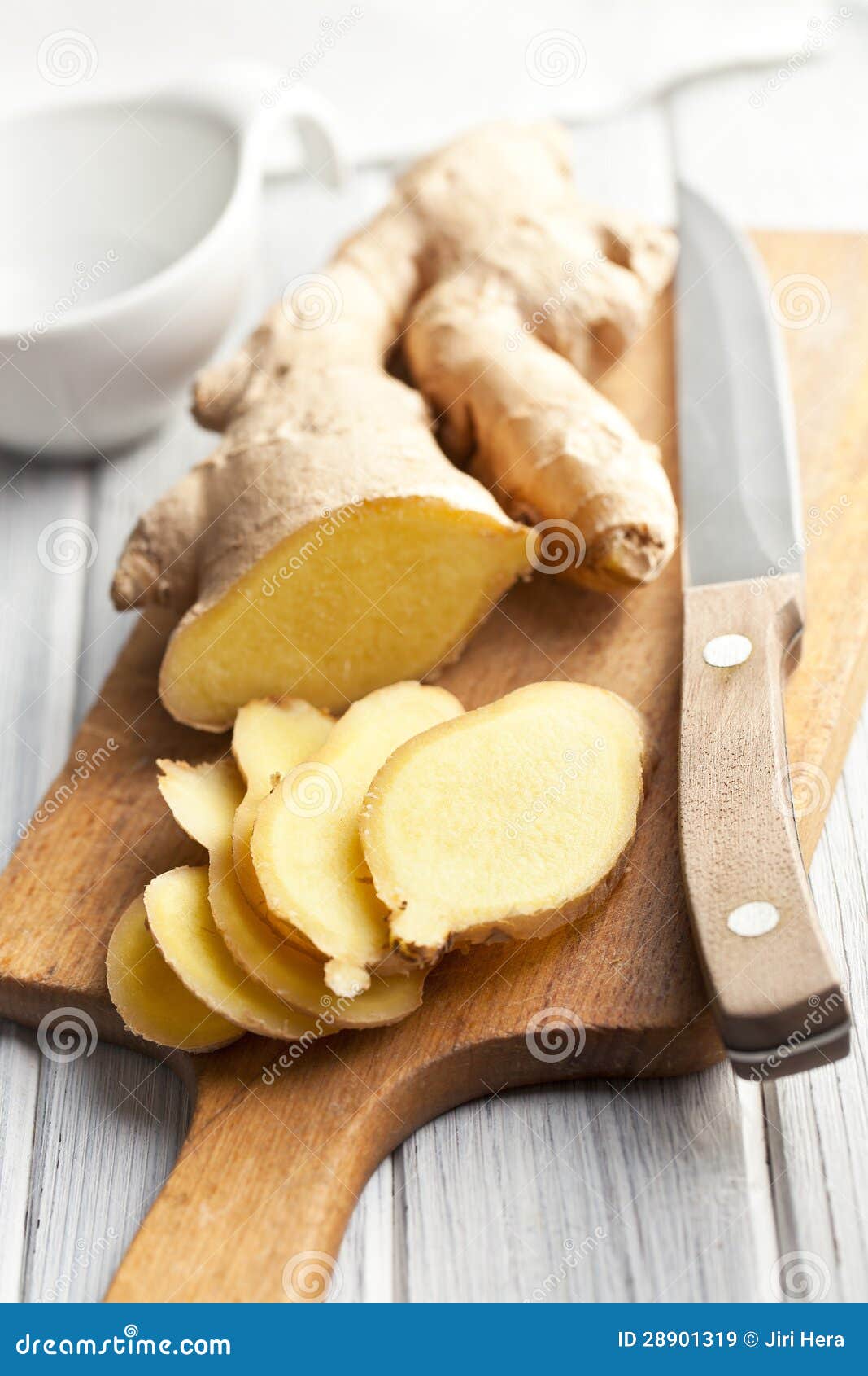 Sliced ginger root stock image. Image of cuisine, herb - 28901319